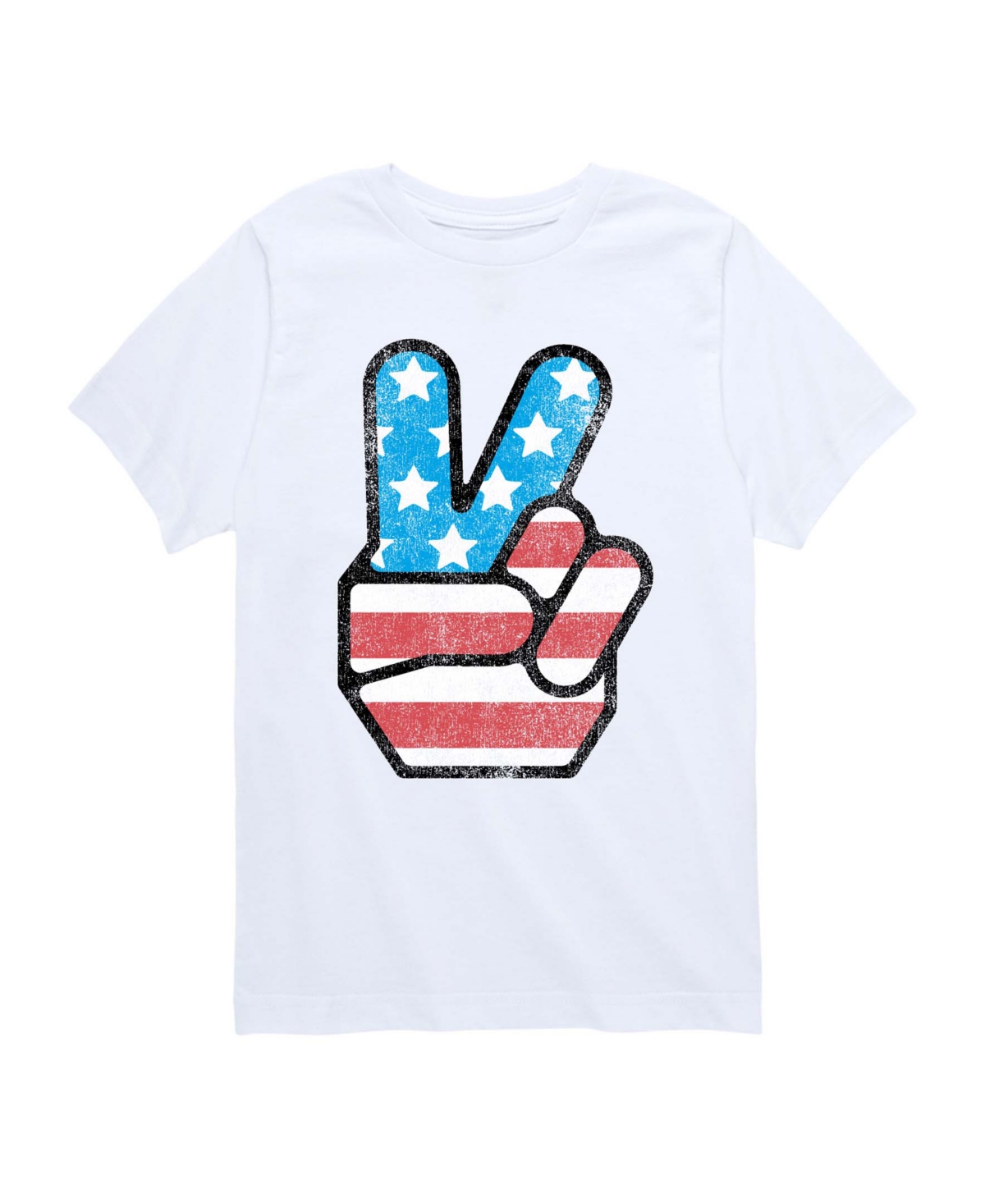 Click here for Hybrid Boys 8-20 Instant Message Usa Flag Peace Sh... prices