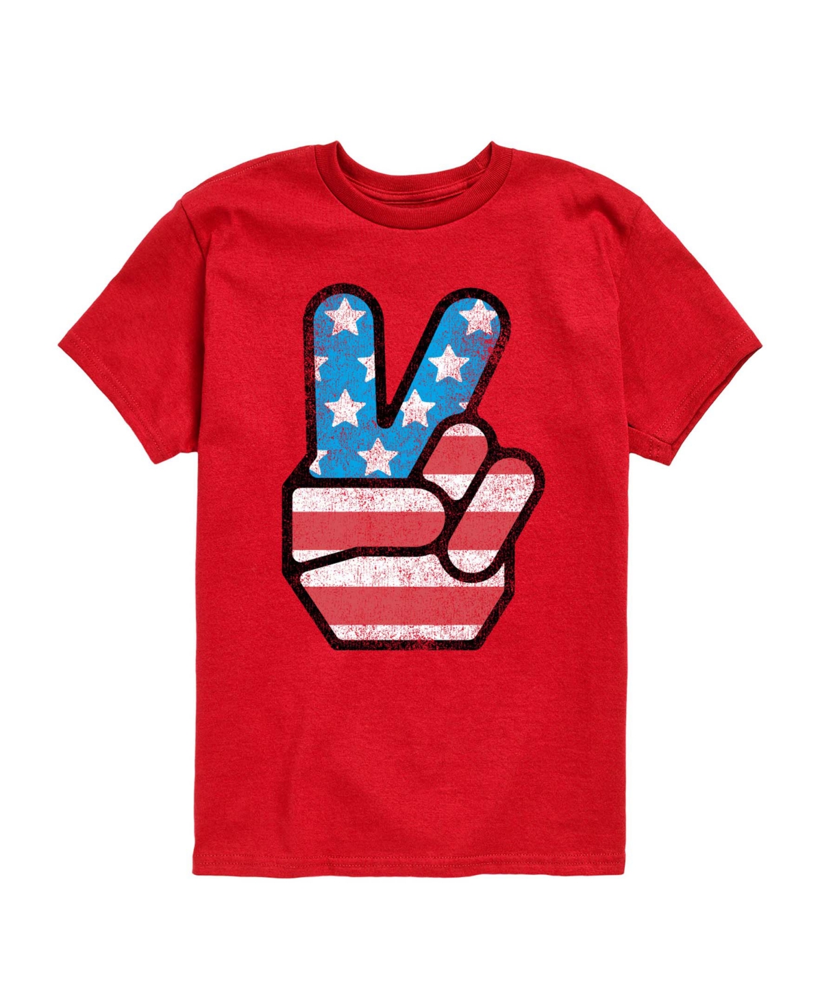 Click here for Hybrid Boys 8-20 Instant Message Usa Flag Peace Sh... prices