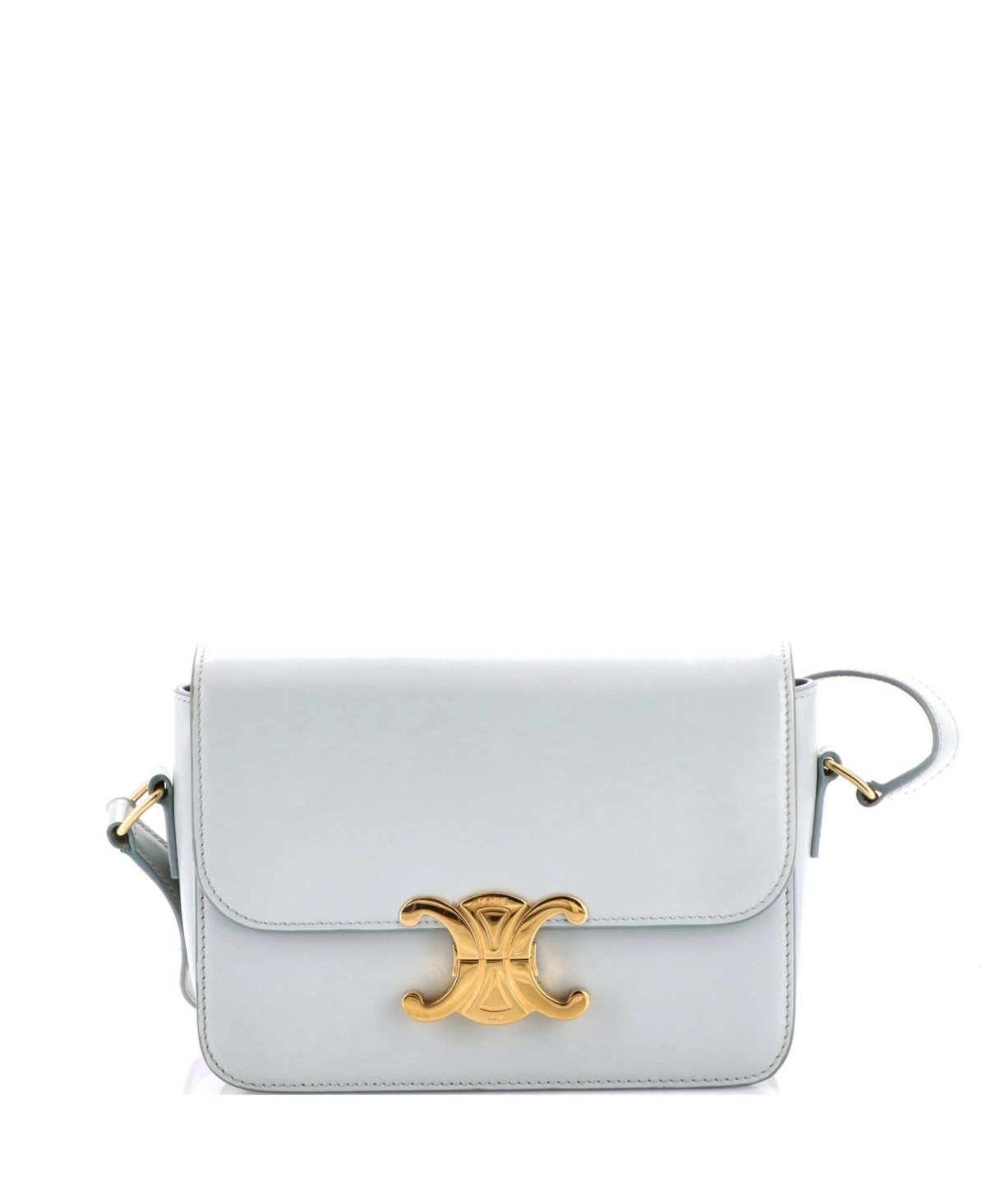 Click here for Pre-Owned Celine Teen Triomphe Shoulder Bag Smooth... prices