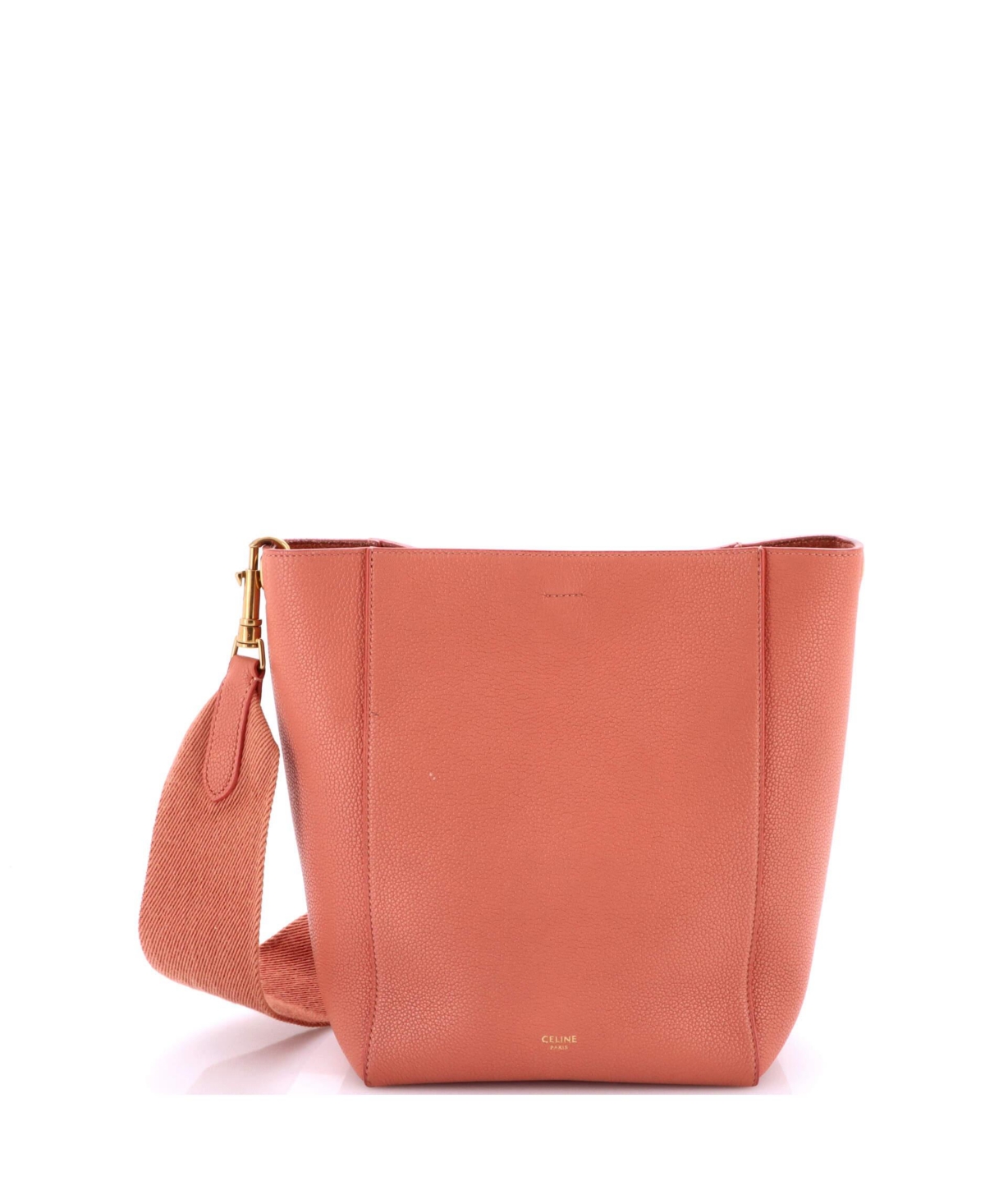 Click here for Pre-Owned Celine Small Sangle Seau Bag Calfskin -... prices