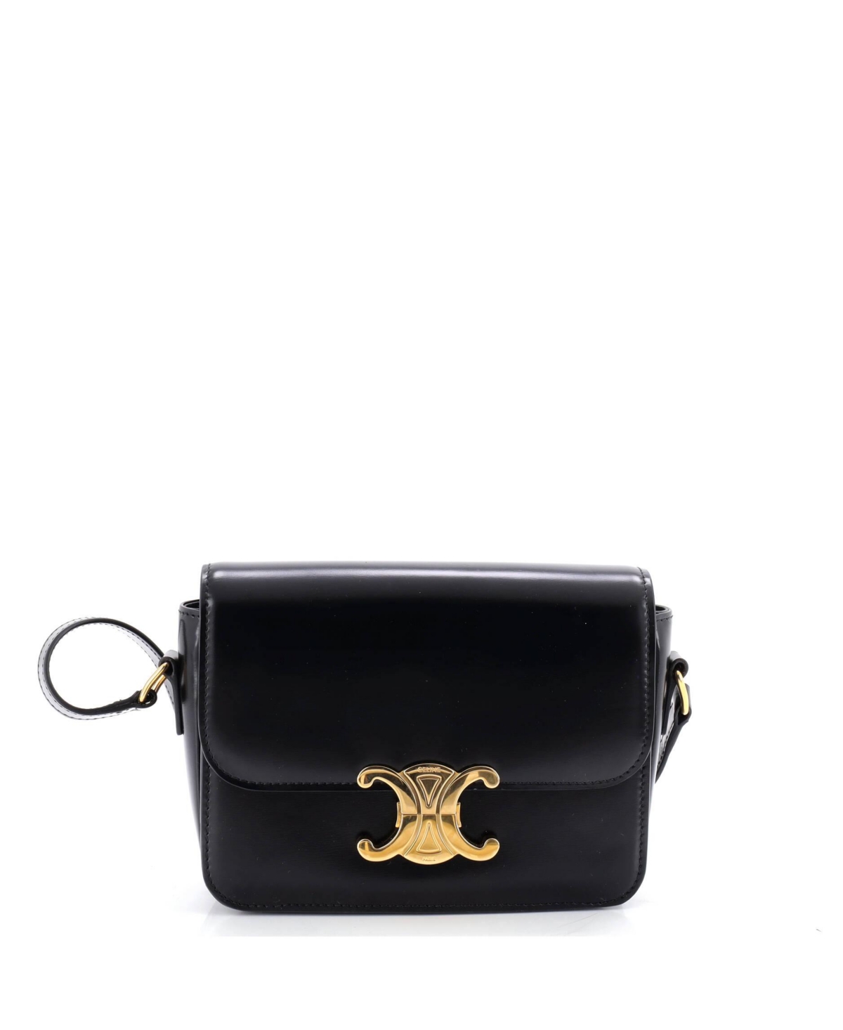 Click here for Pre-Owned Celine Teen Triomphe Shoulder Bag Smooth... prices