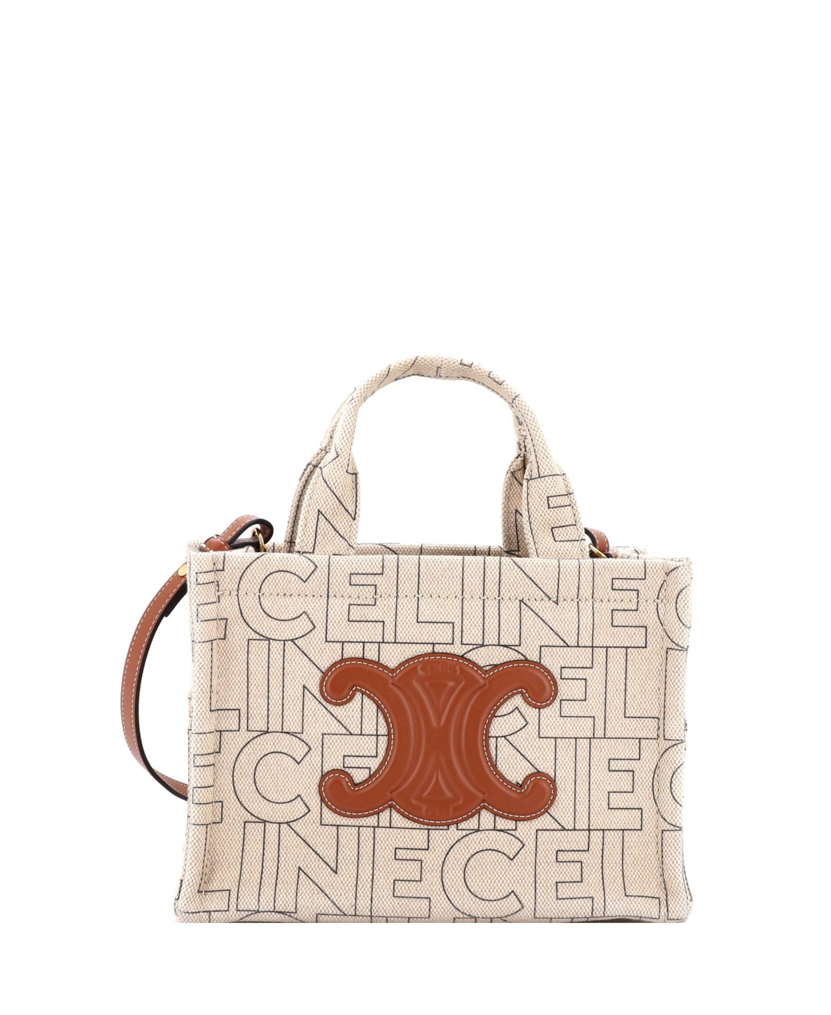 Click here for Pre-Owned Celine Small Cabas Thais Tote Triomphe P... prices