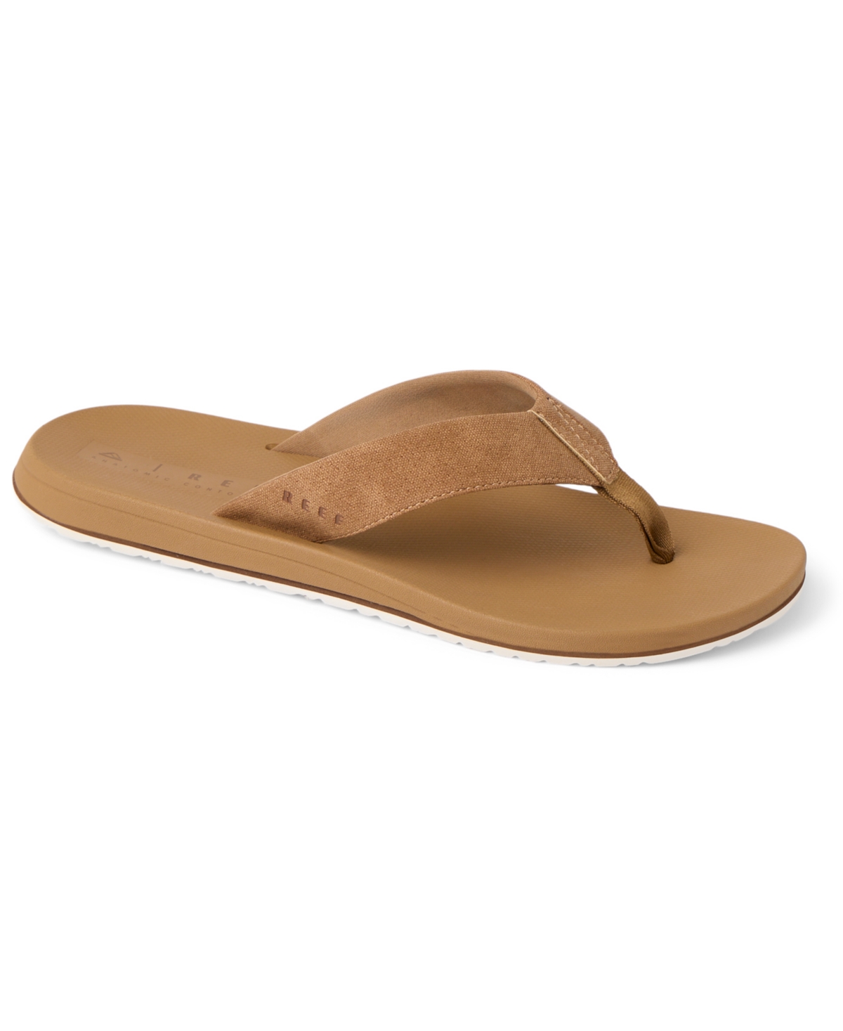 Click here for Reef Mens The Layback Slip-On Sandals - Tan prices