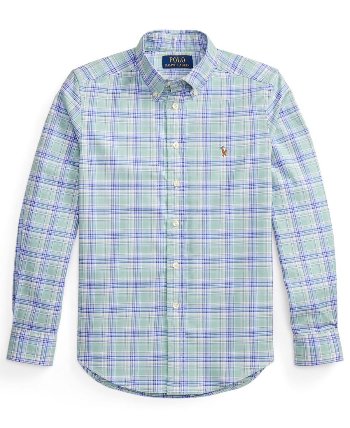 Click here for Polo Ralph Lauren Boys 8-20 Plaid Performance Oxfo... prices