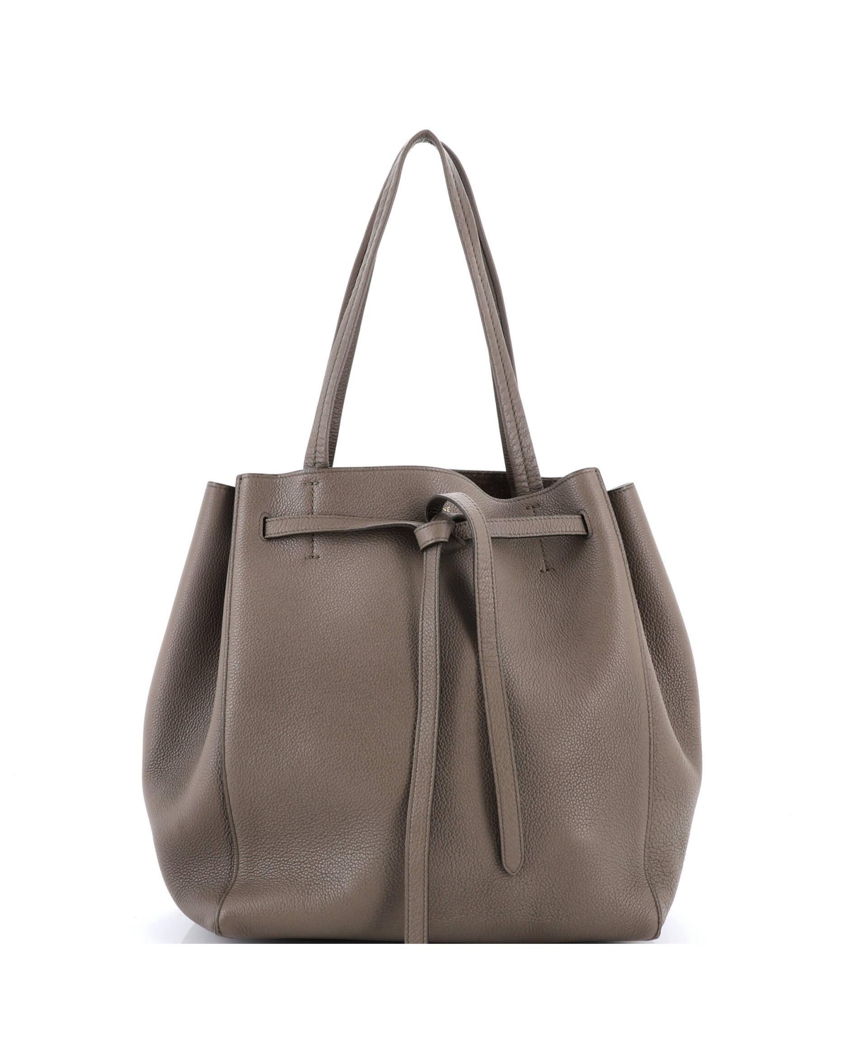 Click here for Pre-Owned Celine Medium Phantom Tie Cabas Tote Lea... prices