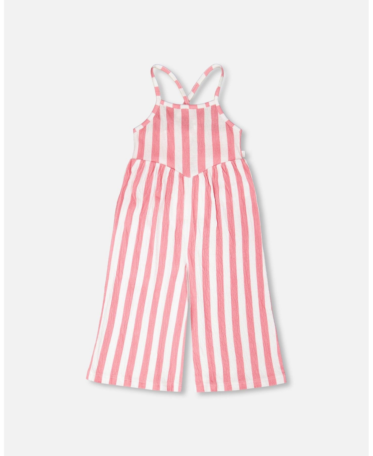 Click here for Deux par Deux Little Girls Crinkle Jersey Jumpsuit... prices
