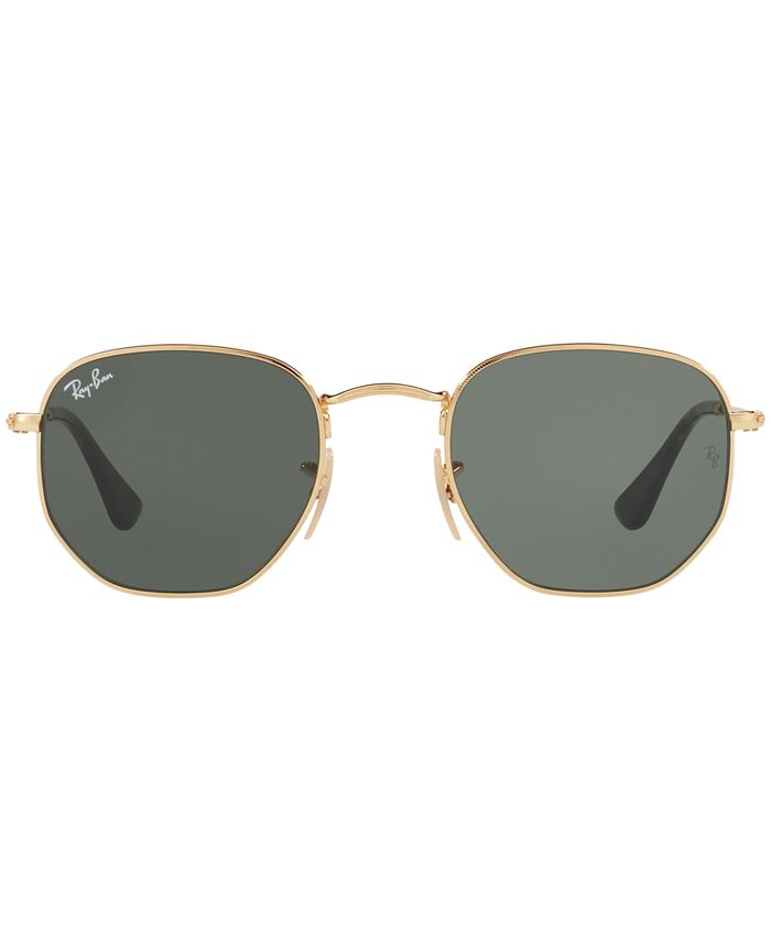 Ray-Ban HEXAGONAL FLAT LENS Sunglasses, RB3548N 48 - Macy's