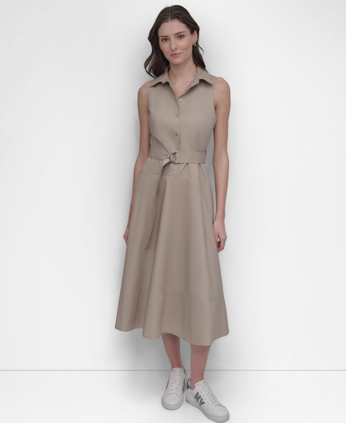 Click here for Dkny Jeans Womens Dropped Waist Button-Front Midi... prices