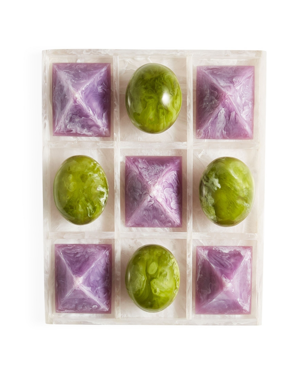 Click here for Jonathan Adler Como 2 Tic-Tac-Toe Set - Purple  Wh... prices