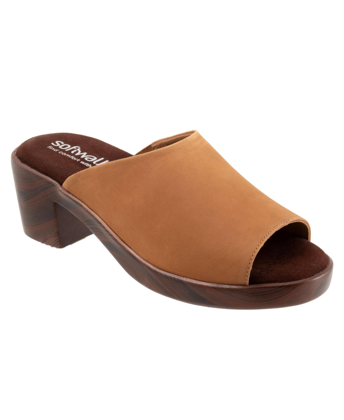 Click here for Softwalk Womens Fisher Sandal - Luggage nubuck prices