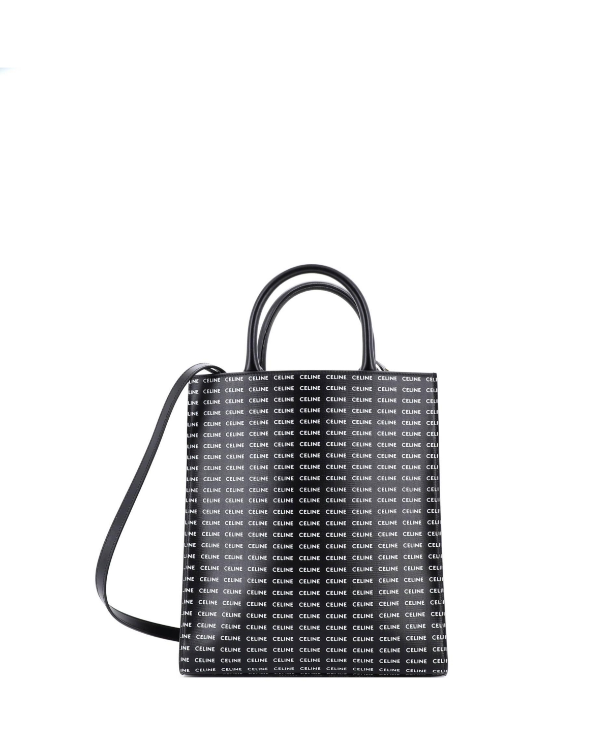 Click here for Pre-Owned Celine Small Vertical Cabas Tote All Ove... prices