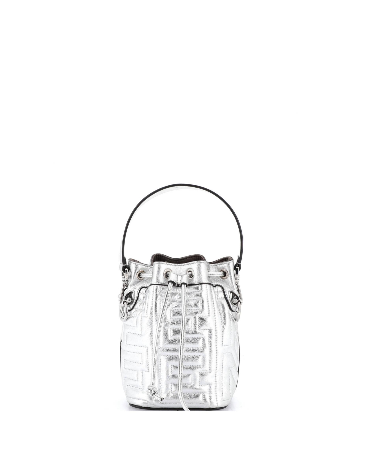 Click here for Pre-Owned Fendi Mini Mon Tresor Bucket Bag Zucca E... prices