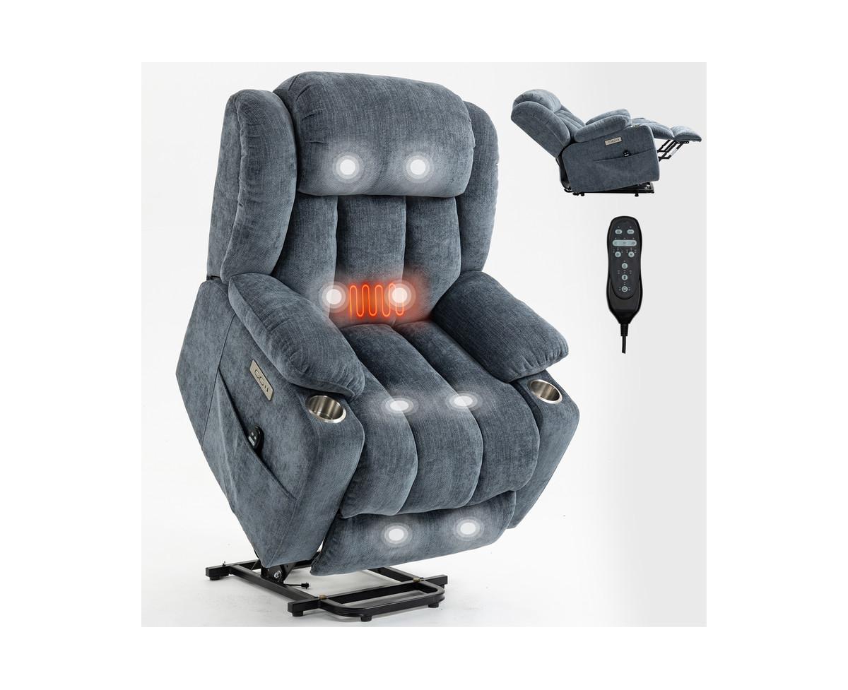 Click here for sumyeg Recliner Chair with 8-Point Vibration Massa... prices