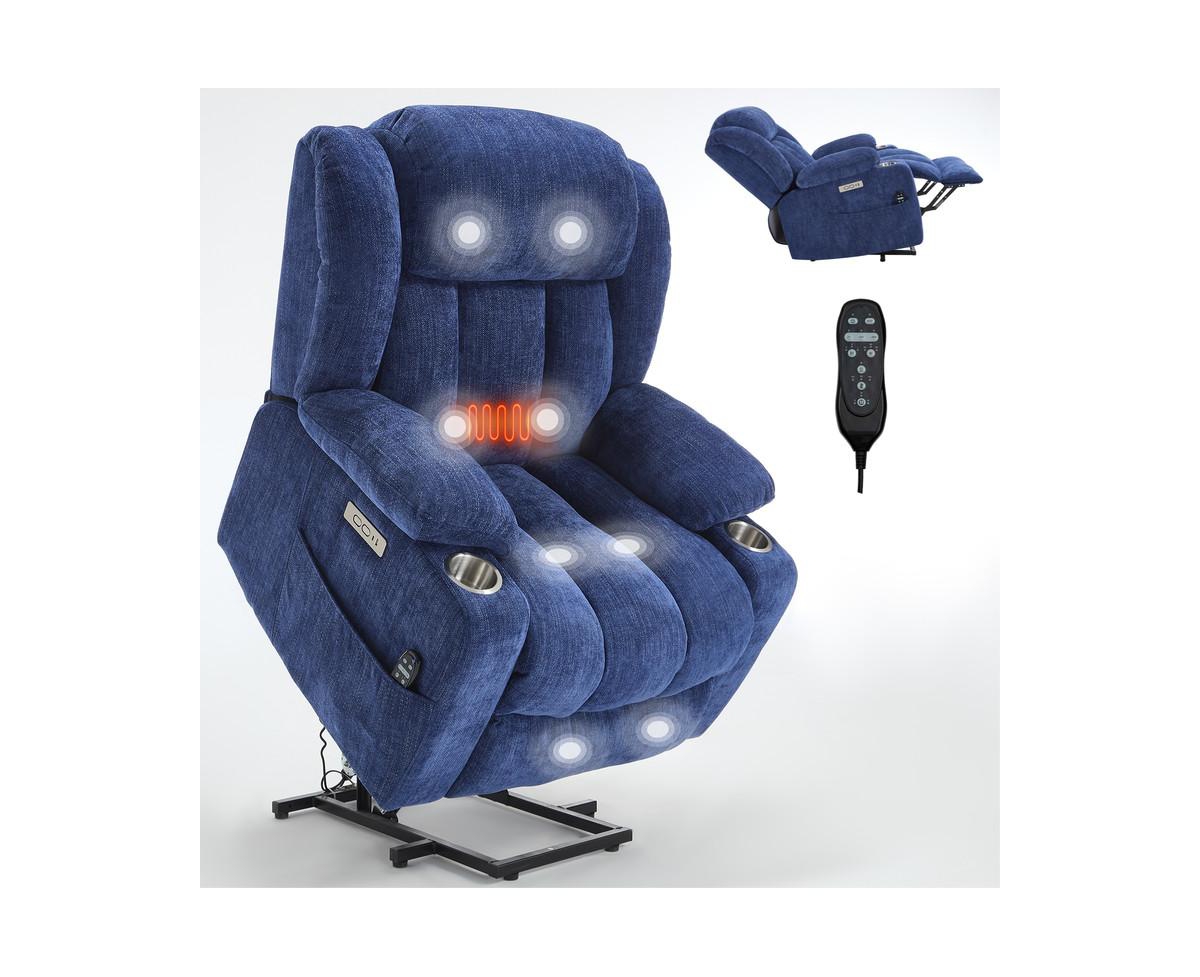 Click here for sumyeg Recliner Chair with 8-Point Vibration Massa... prices