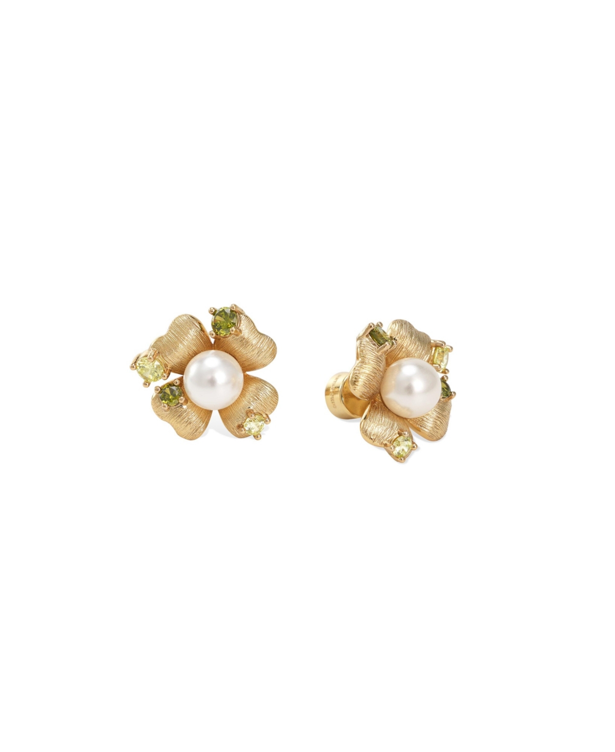 Click here for Retro Chic Garden Blossom Stud Earrings - Gold prices
