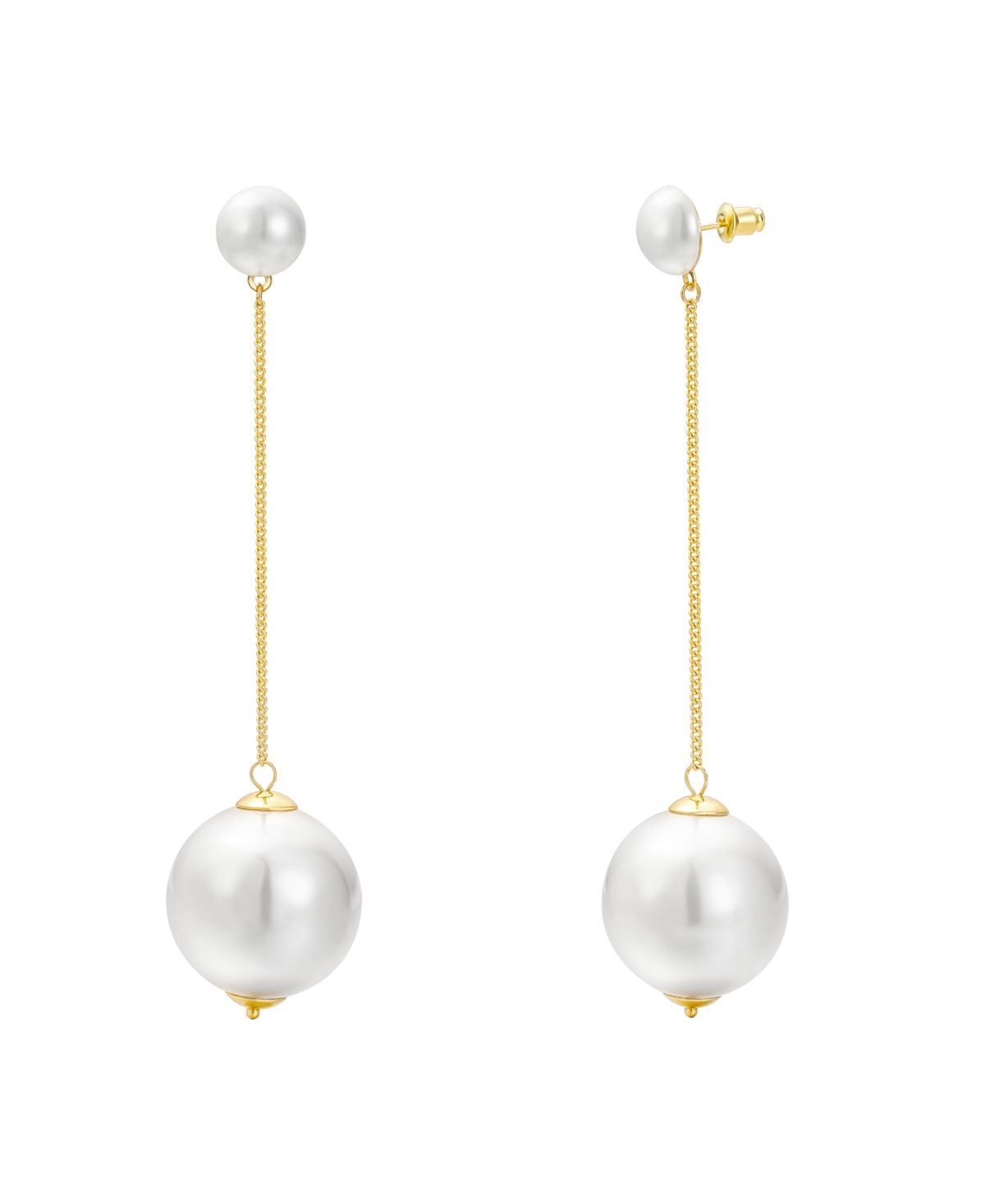 Click here for Untamed Petals Ines Pearl Drop - Gold prices