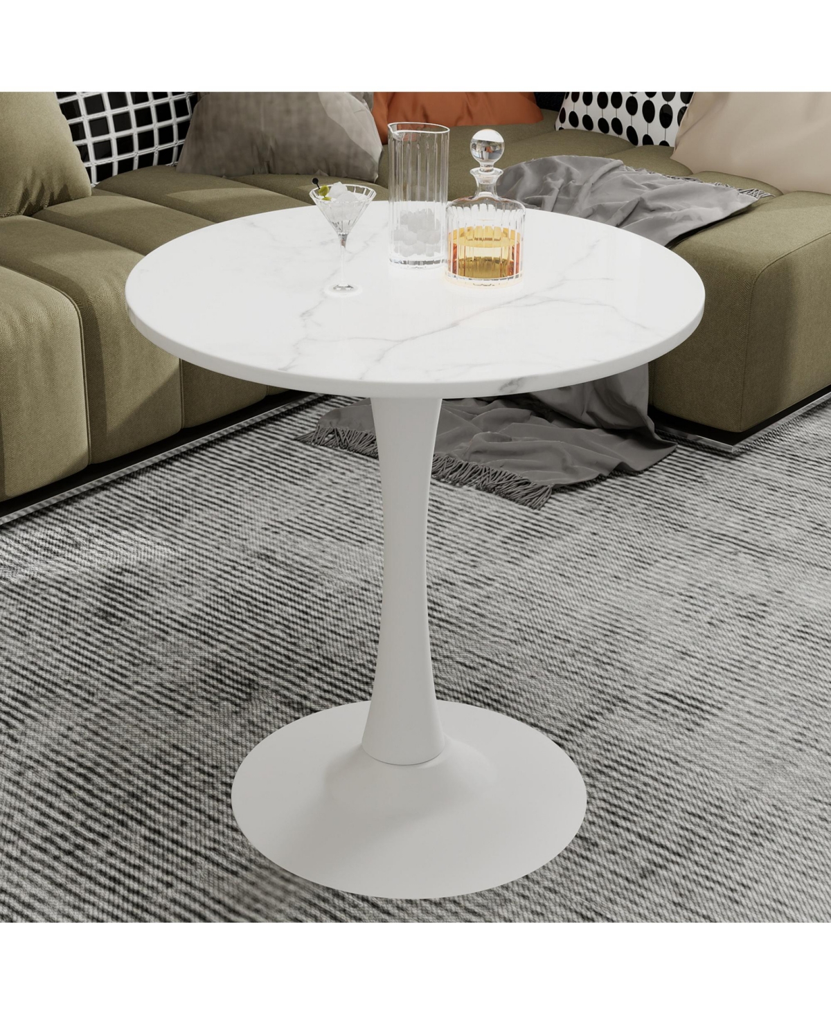 Click here for Rainsken 27.6" Coffee Table  Modern Tulip Cen... prices
