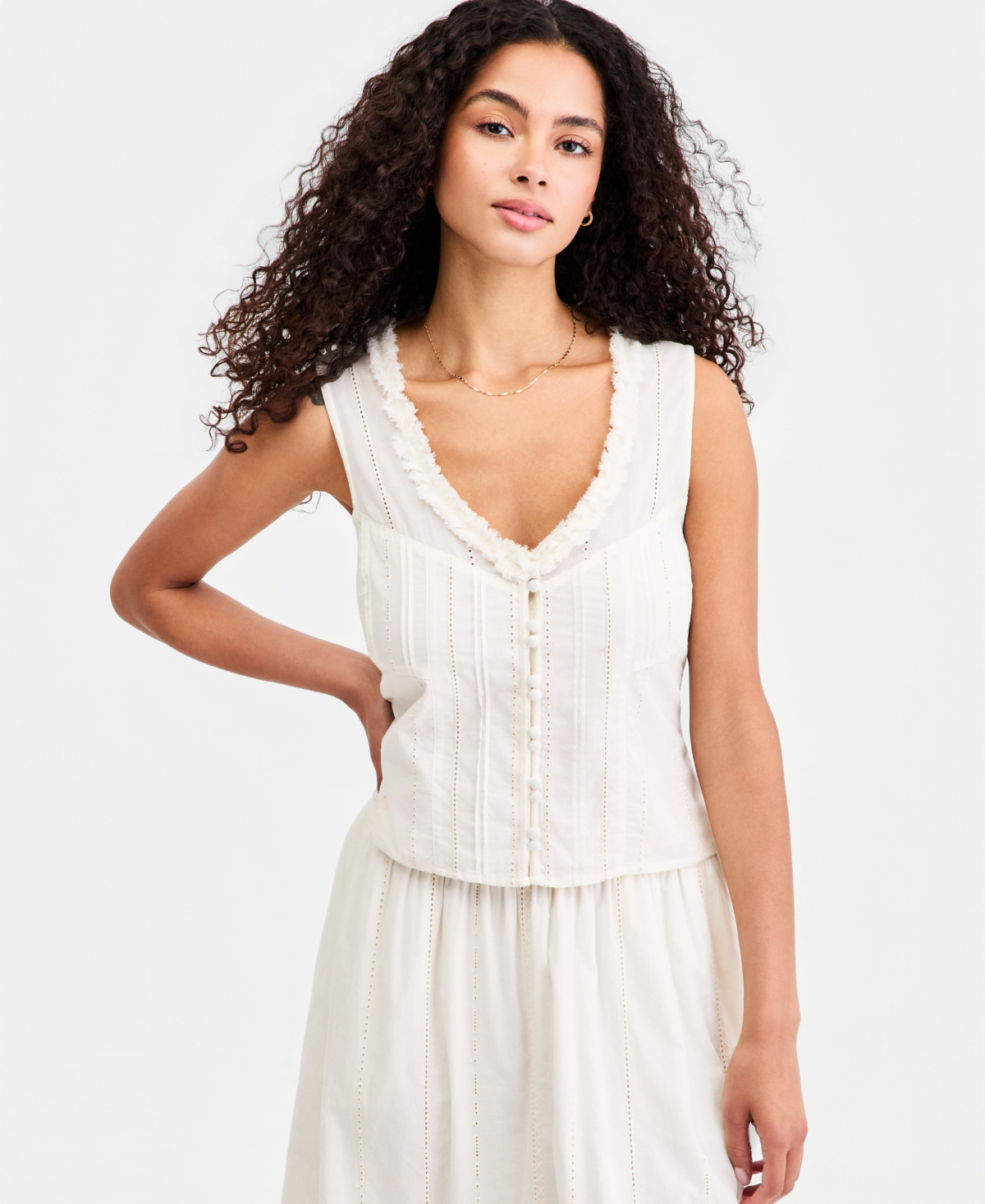 Click here for Liverpool Los Angeles Womens Embroidered Cotton Sl... prices