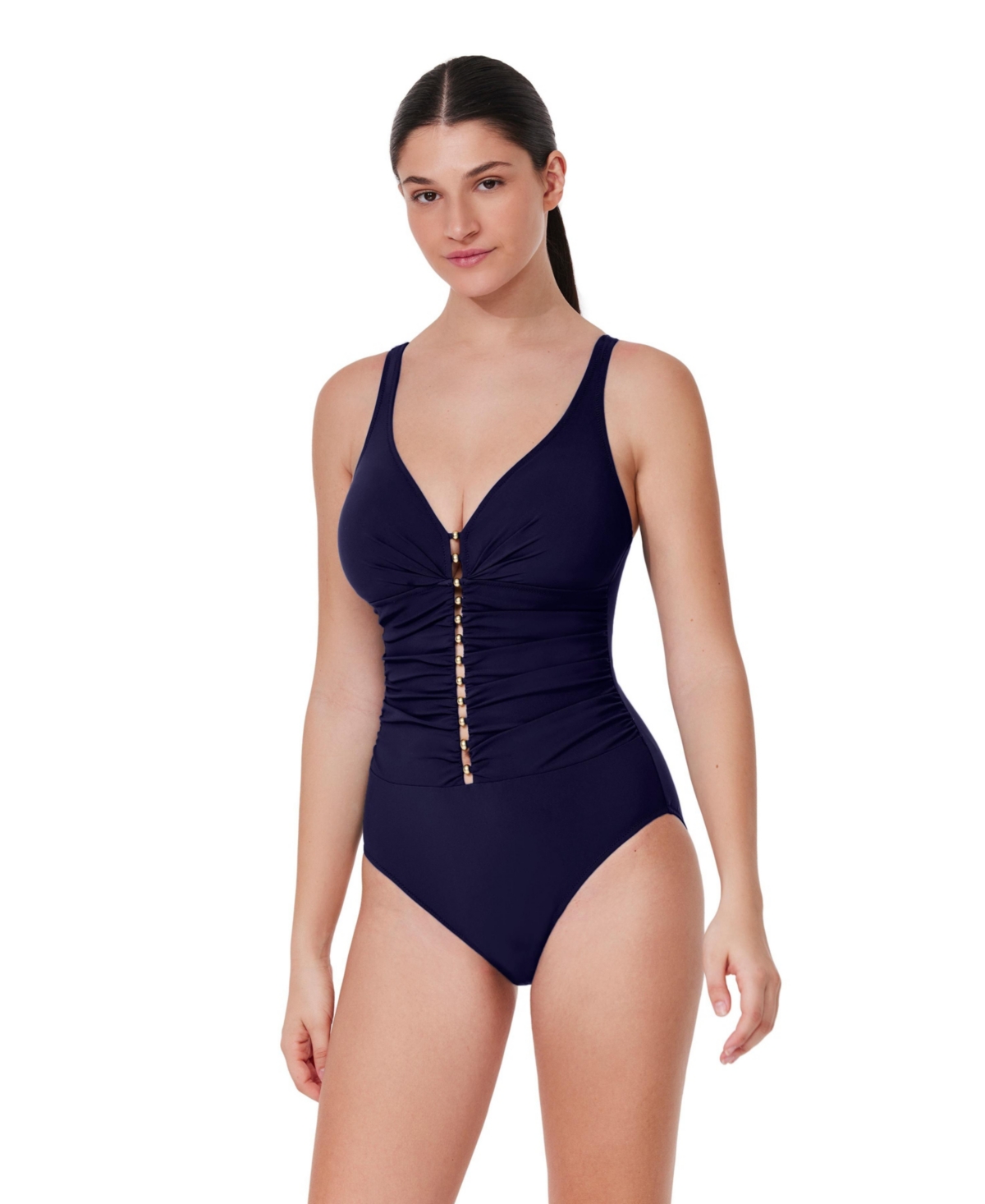 Click here for Profile by Gottex Womens Tutti Frutti V-Neck Gold... prices