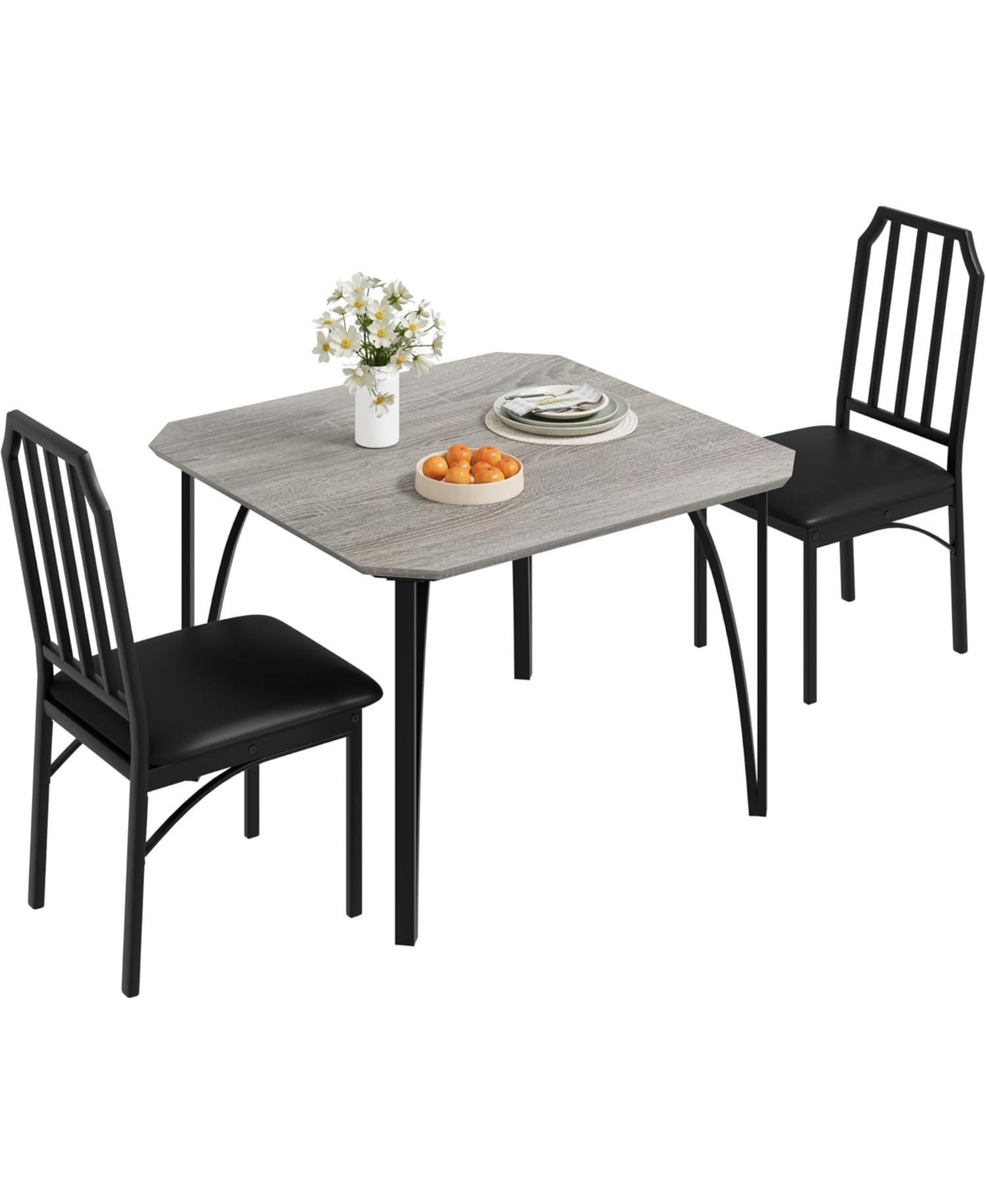Click here for gaomon 2-Person Small Dining Table Set  Ultra Comf... prices