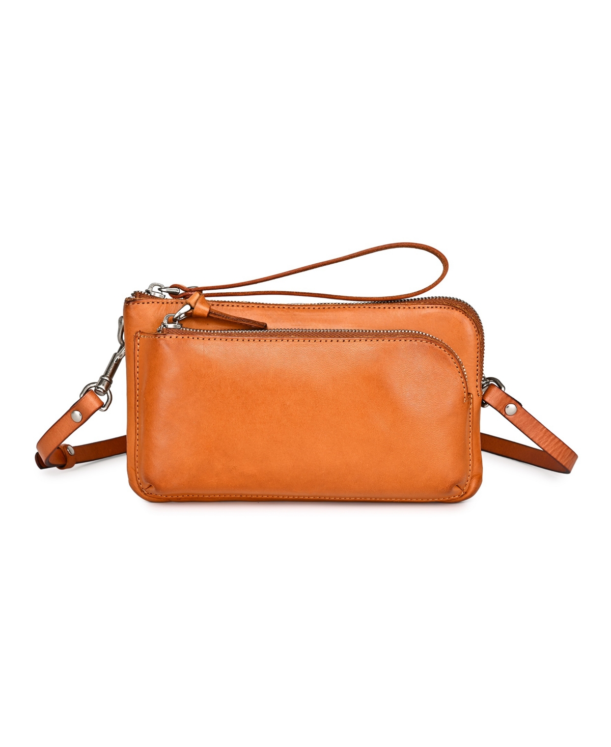 Click here for Old Trend Dahlia Small Crossbody Bag - Cognac Brow... prices