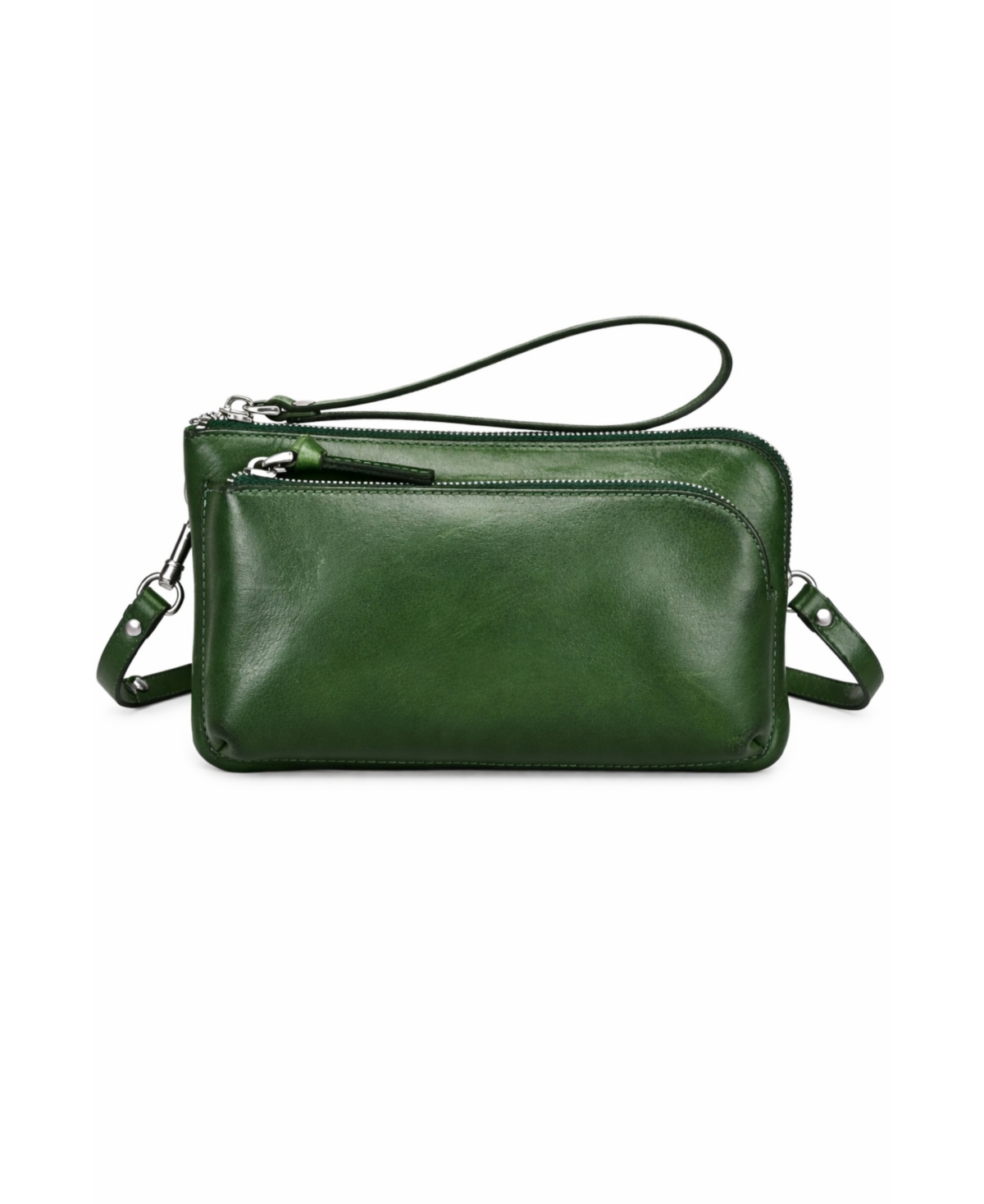 Click here for Old Trend Dahlia Small Crossbody Bag - Kale Green prices