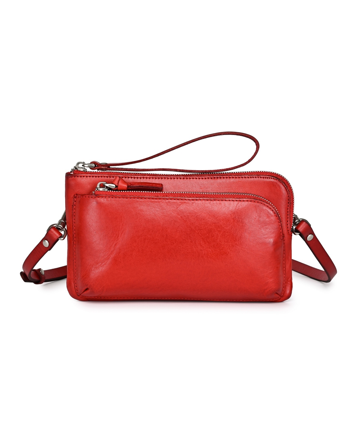 Click here for Old Trend Dahlia Small Crossbody Bag - Ruby Red prices