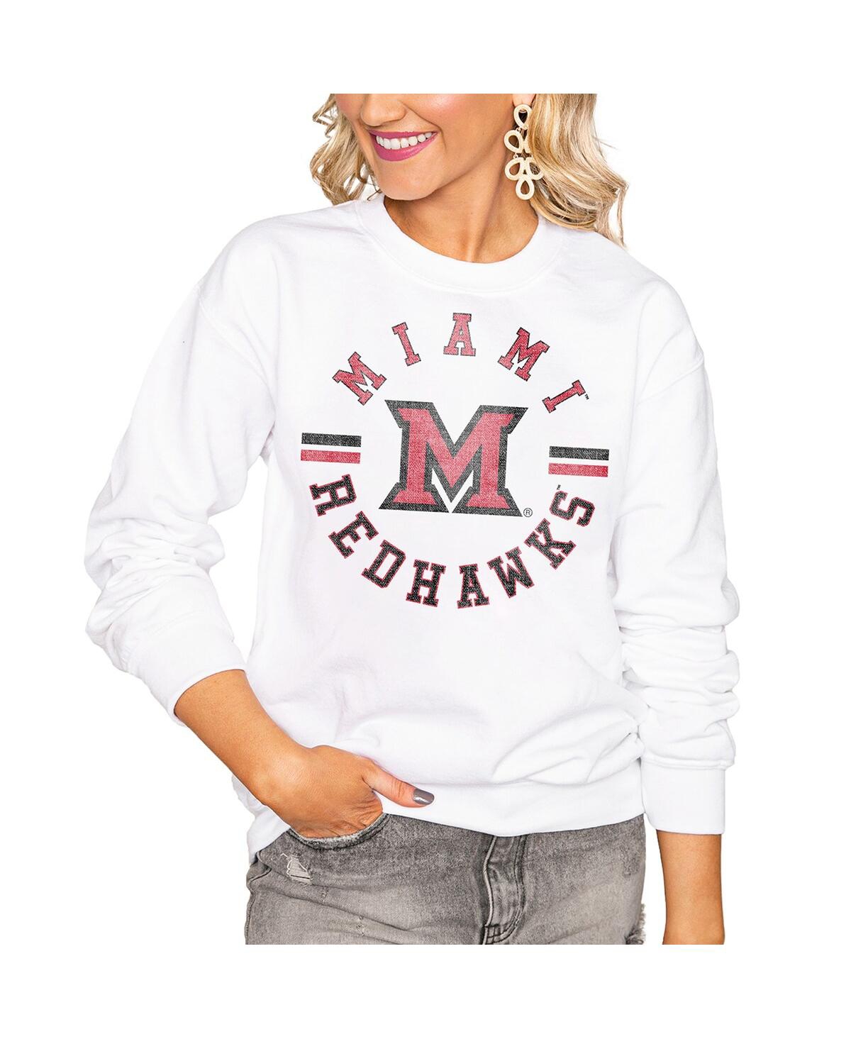 Click here for Gameday Couture Womens White Miami University RedH... prices