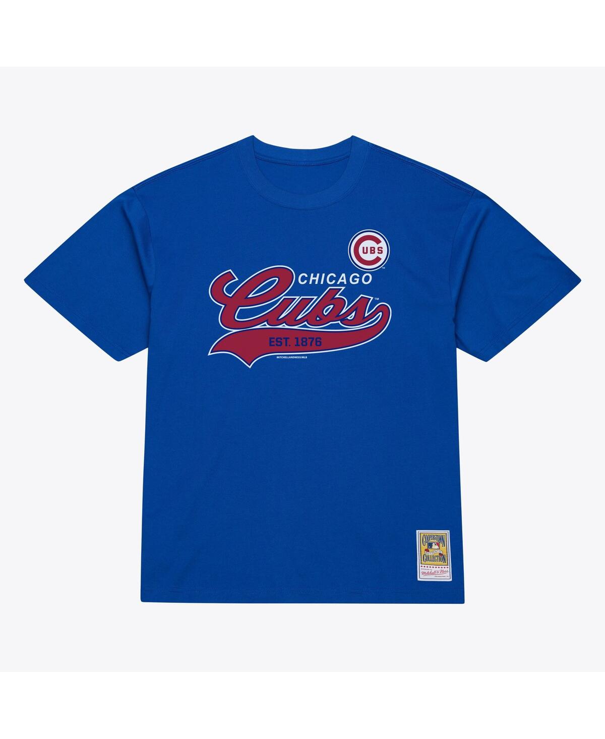 Click here for Mitchell & Ness Mens Royal Chicago Cubs Script Swe... prices