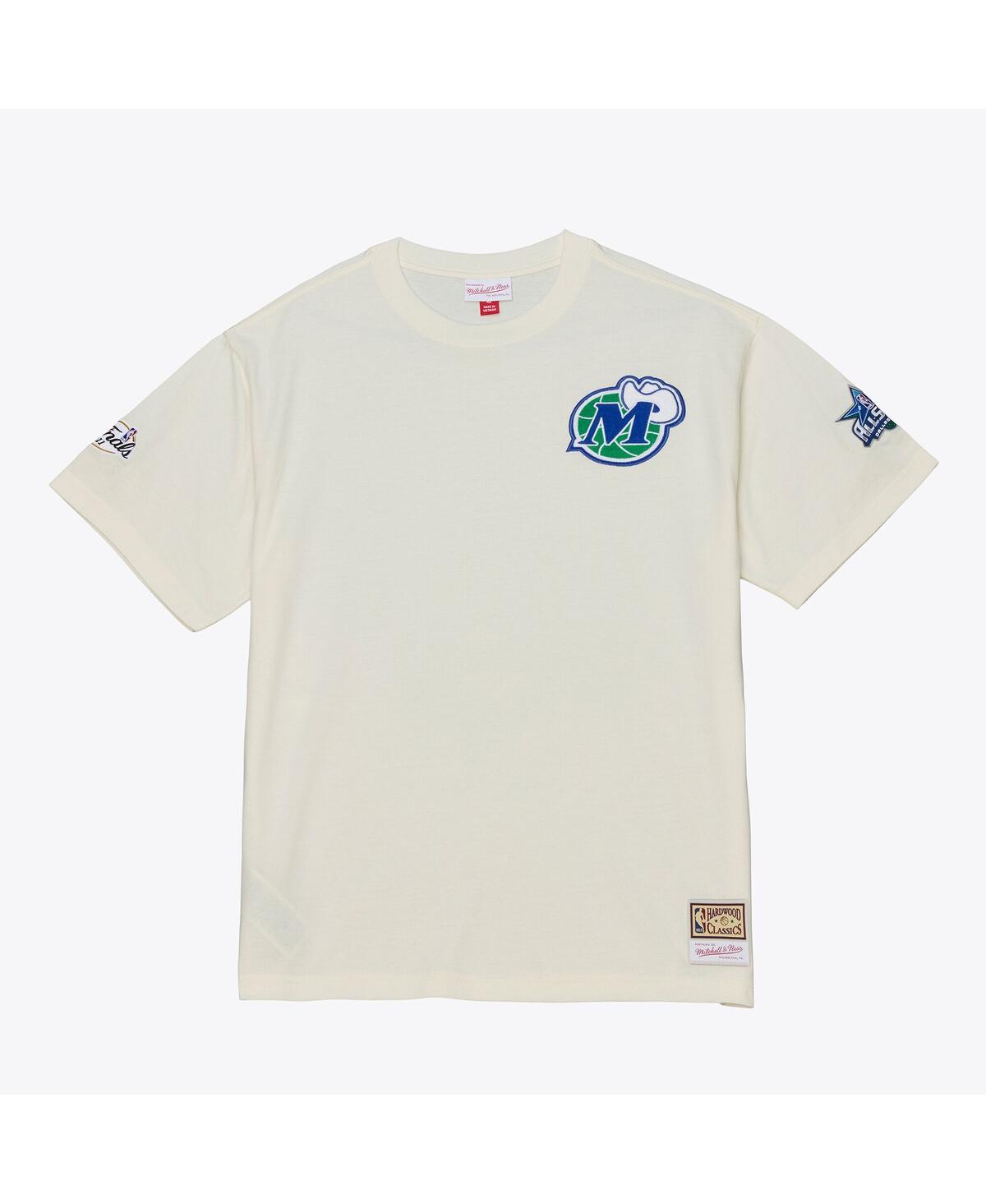 Click here for Mitchell & Ness Mens Cream Dallas Mavericks Hardwo... prices