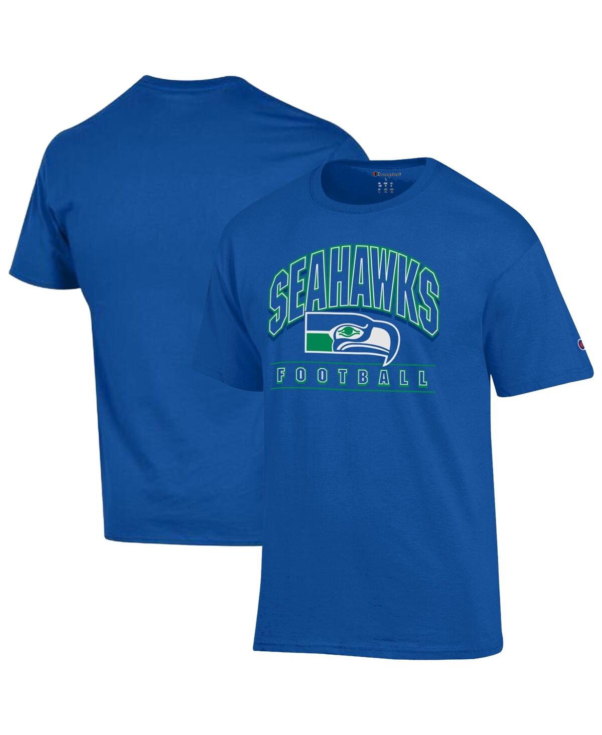 Click here for Champion Mens Royal Seattle Seahawks Jersey T-Shir... prices