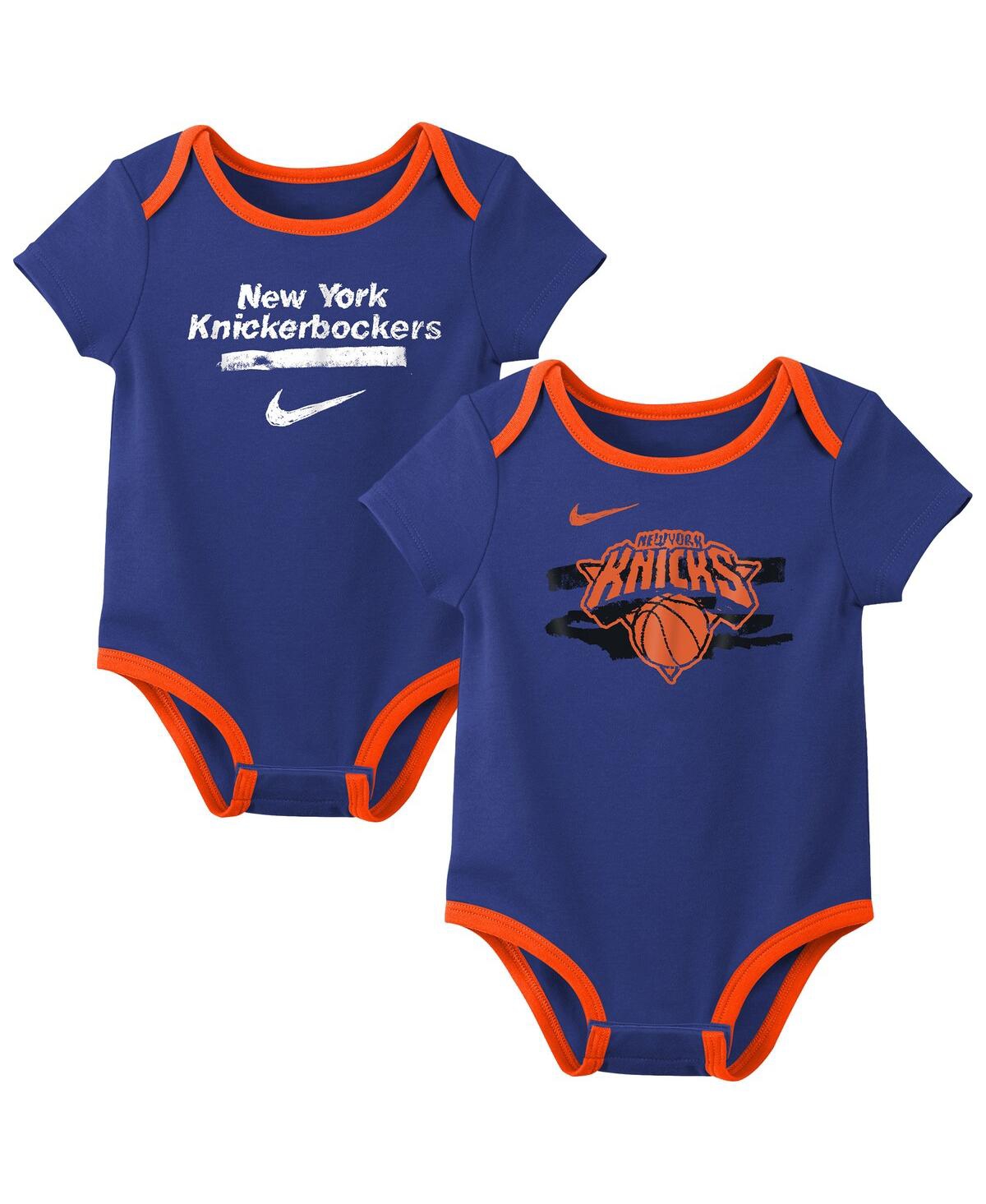 Click here for Nike Baby Boys and Girls 2-Pack Blue New York Knic... prices