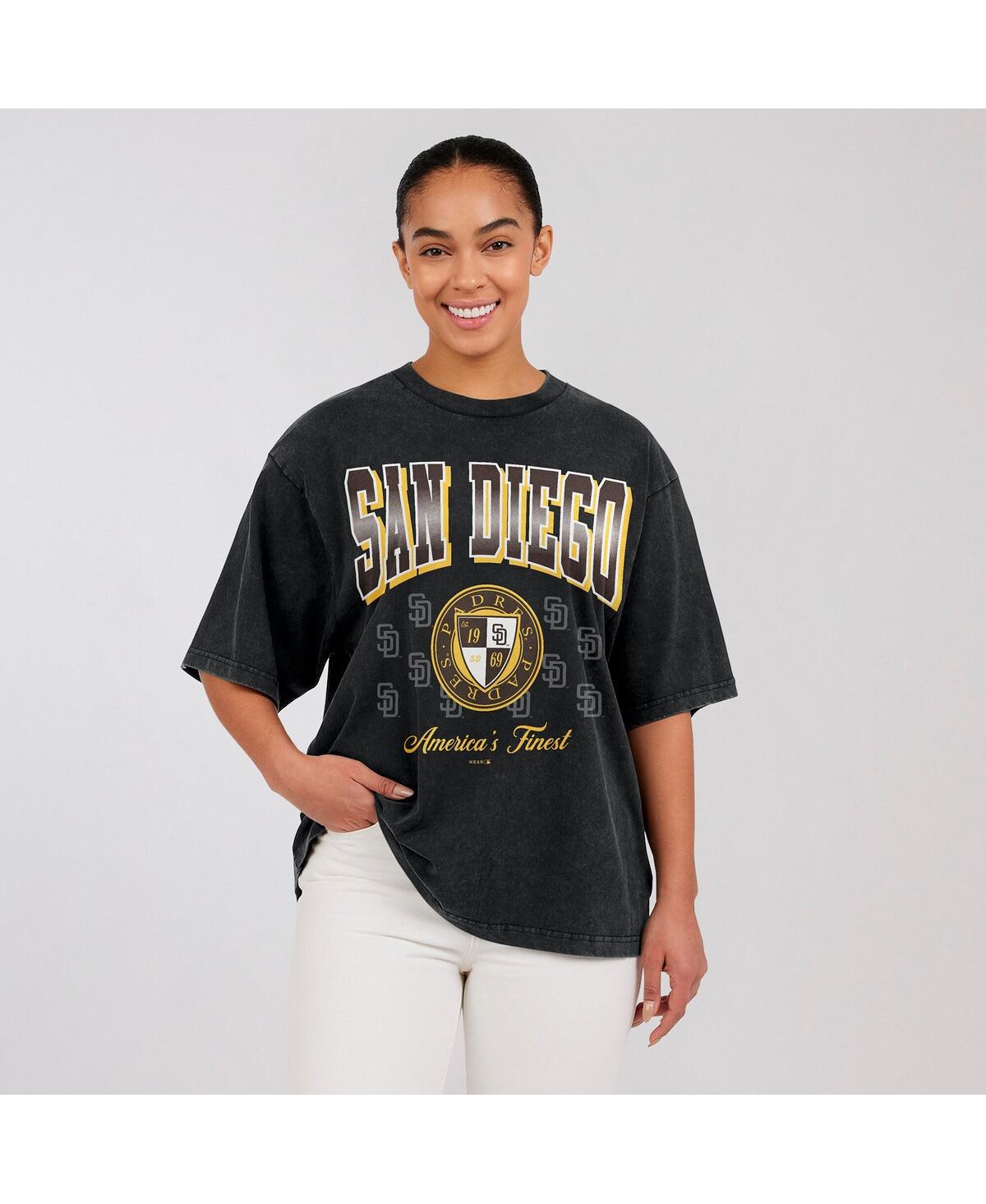 Click here for Wear by Erin Andrews Womens Black San Diego Padres... prices