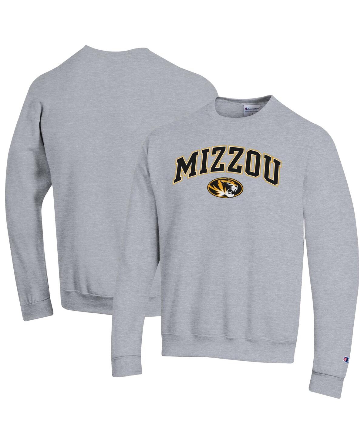 Click here for Champion Mens Heather Gray Missouri Tigers Arch Ov... prices