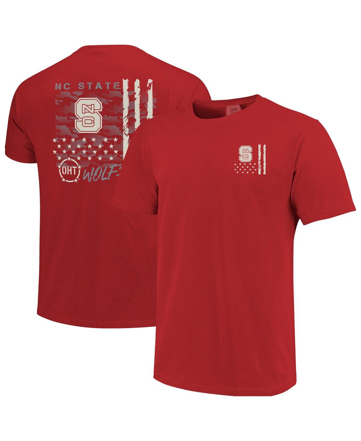 Click here for Image One Mens Red Nc State Wolfpack Comfort Color... prices