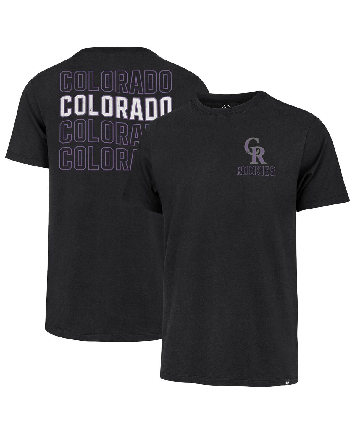 Click here for 47 Brand Mens Black Colorado Rockies Hang Back Fra... prices