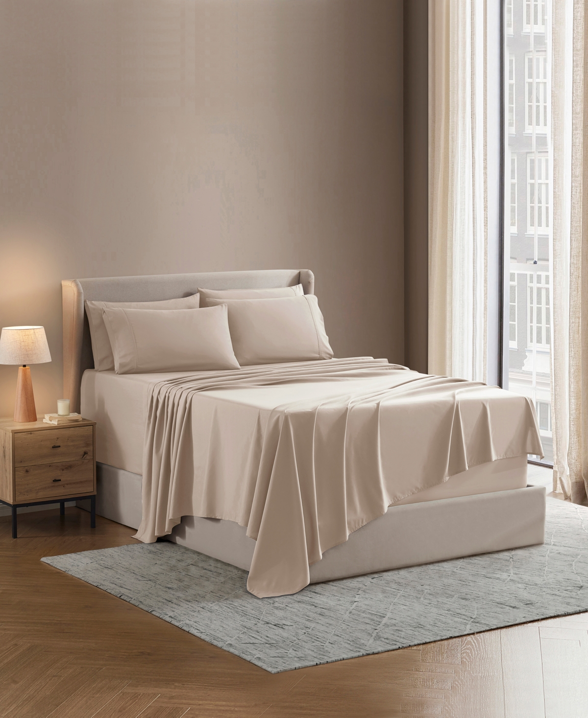 Click here for Nestl Extra Deep Pocket 6-Pc. Sheet Set  Queen - B... prices