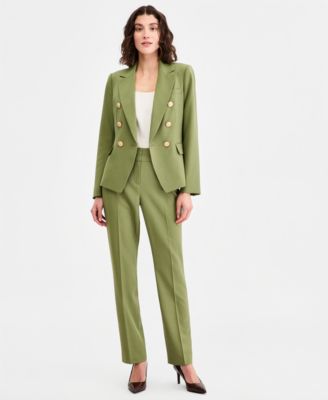 Click here for Tahari Asl Double Breasted Blazer Flare Pants prices