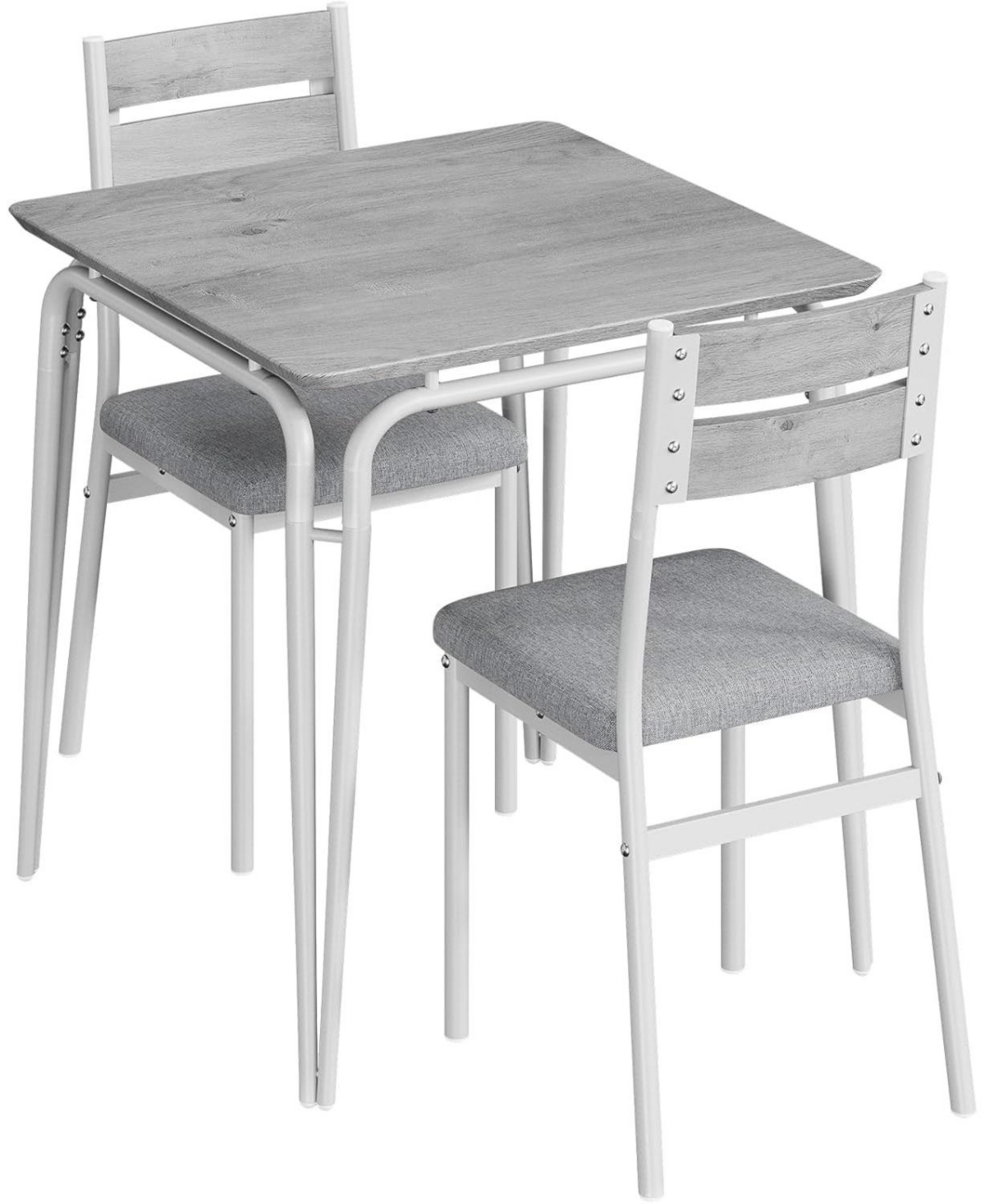 Click here for gaomon 3-Piece Dining Table for 2  Space-Saving Sq... prices