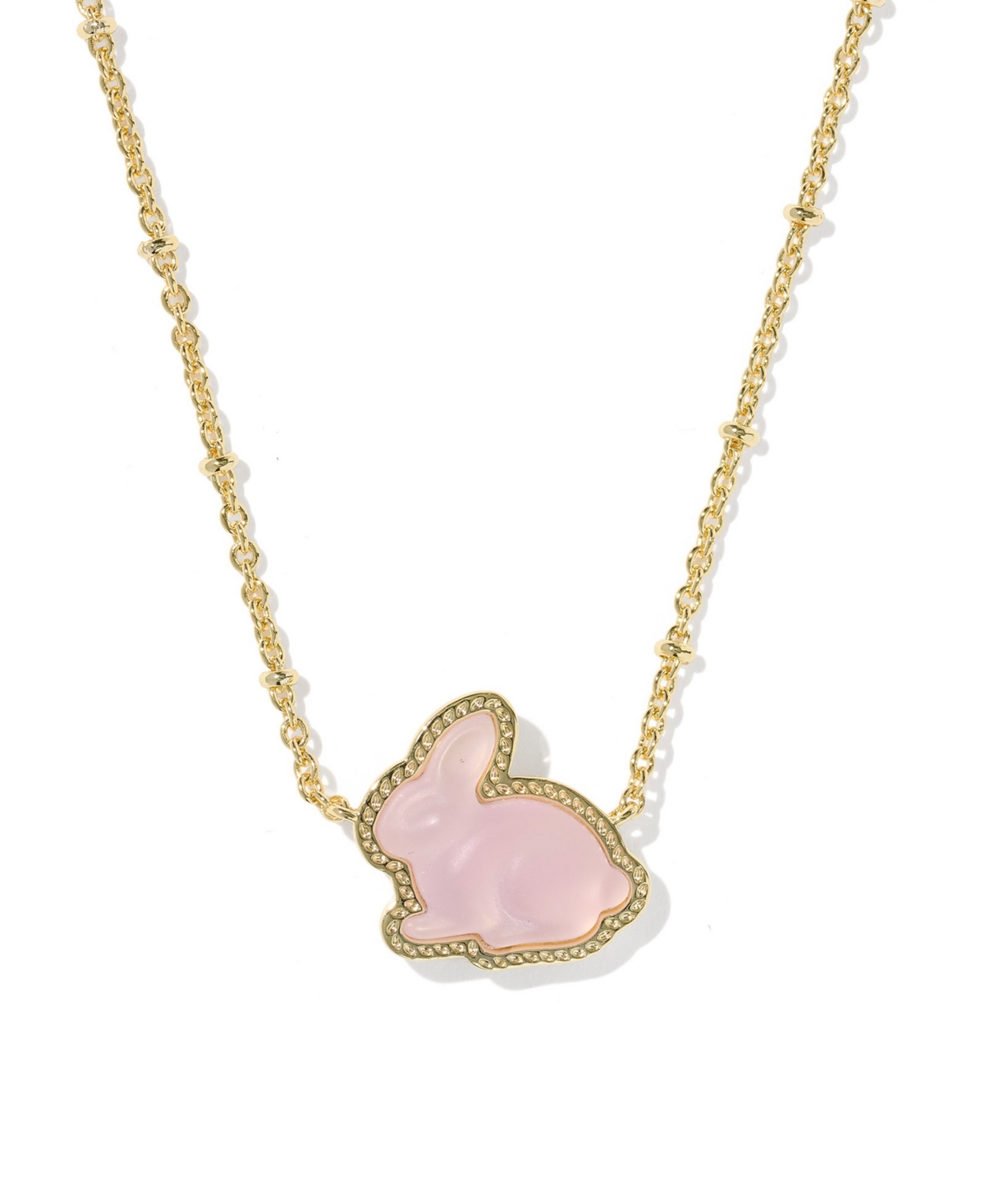 Click here for Kendra Scott Gold-Tone Over Bunny Short Pendant Ne... prices