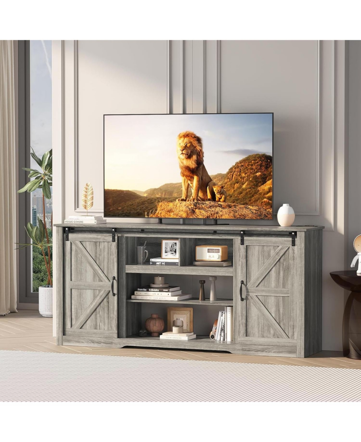 Click here for gaomon 70" Farmhouse Tv Stands for 80" T... prices