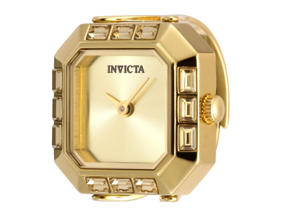 Click here for Invicta Womens 49585 Mini Quartz Dial Ring Watch -... prices
