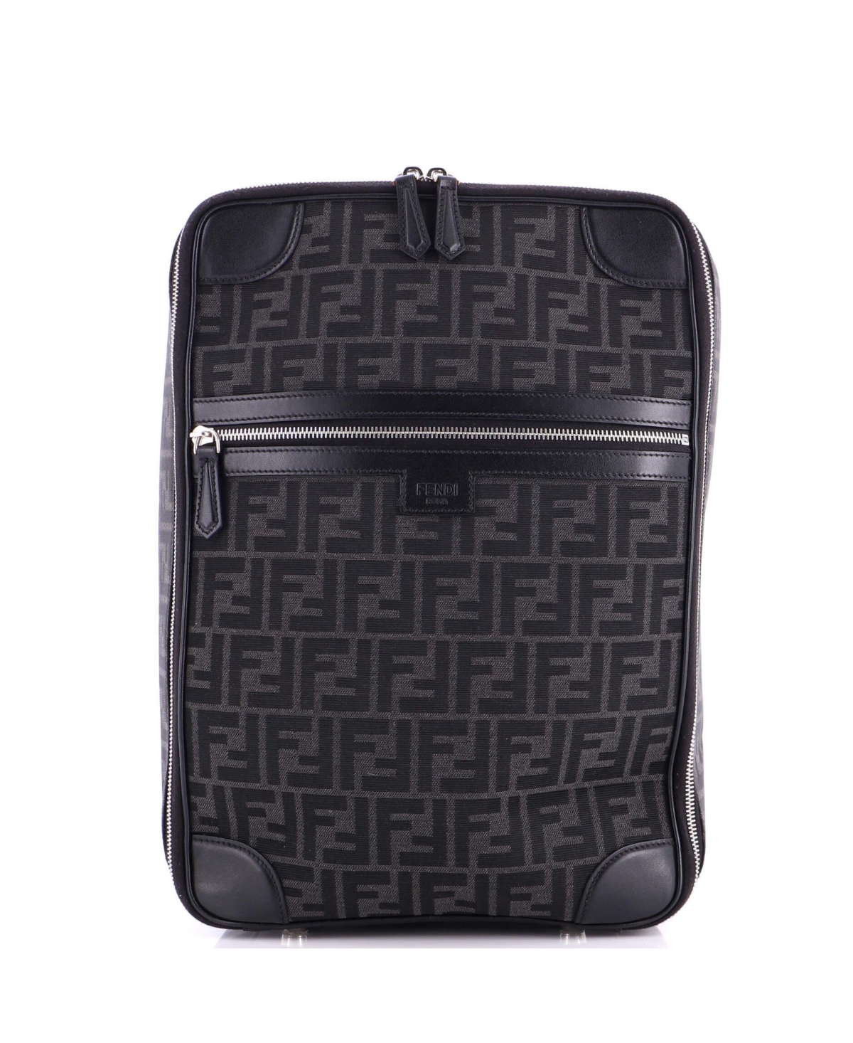 Click here for Pre-Owned Fendi Medium Ff Travel Backpack Zucca Ca... prices