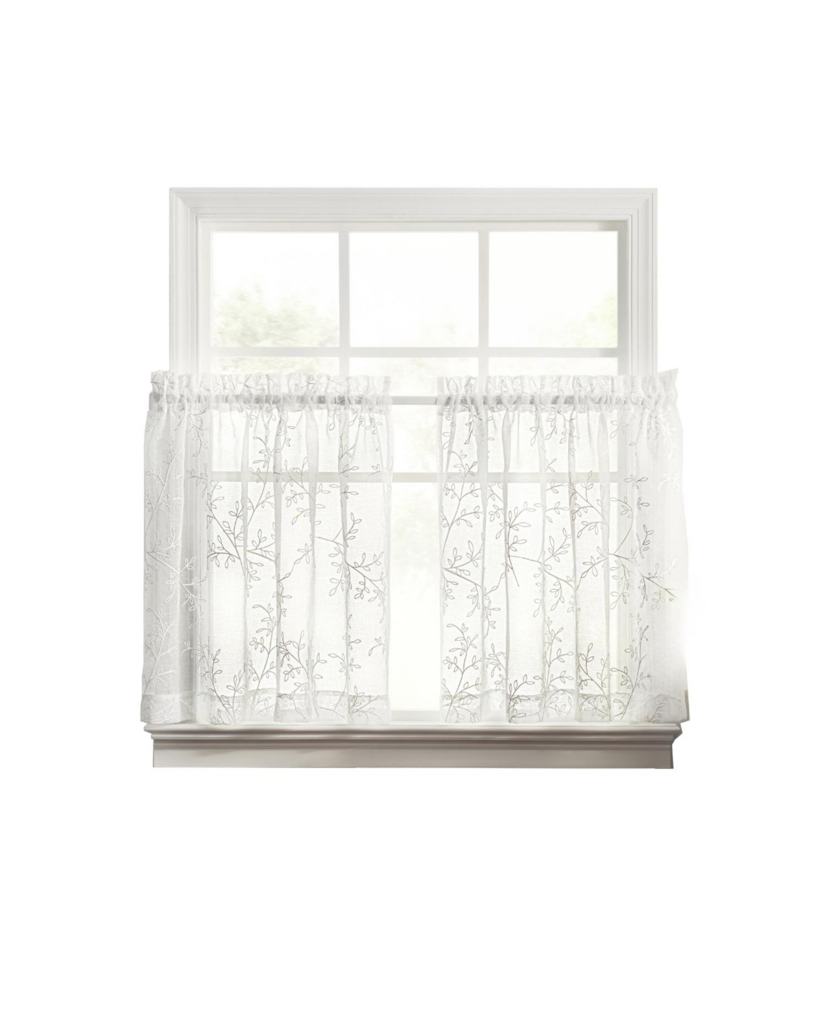 Click here for Ellis Curtain Brewster 100 Polyester Embroidered S... prices