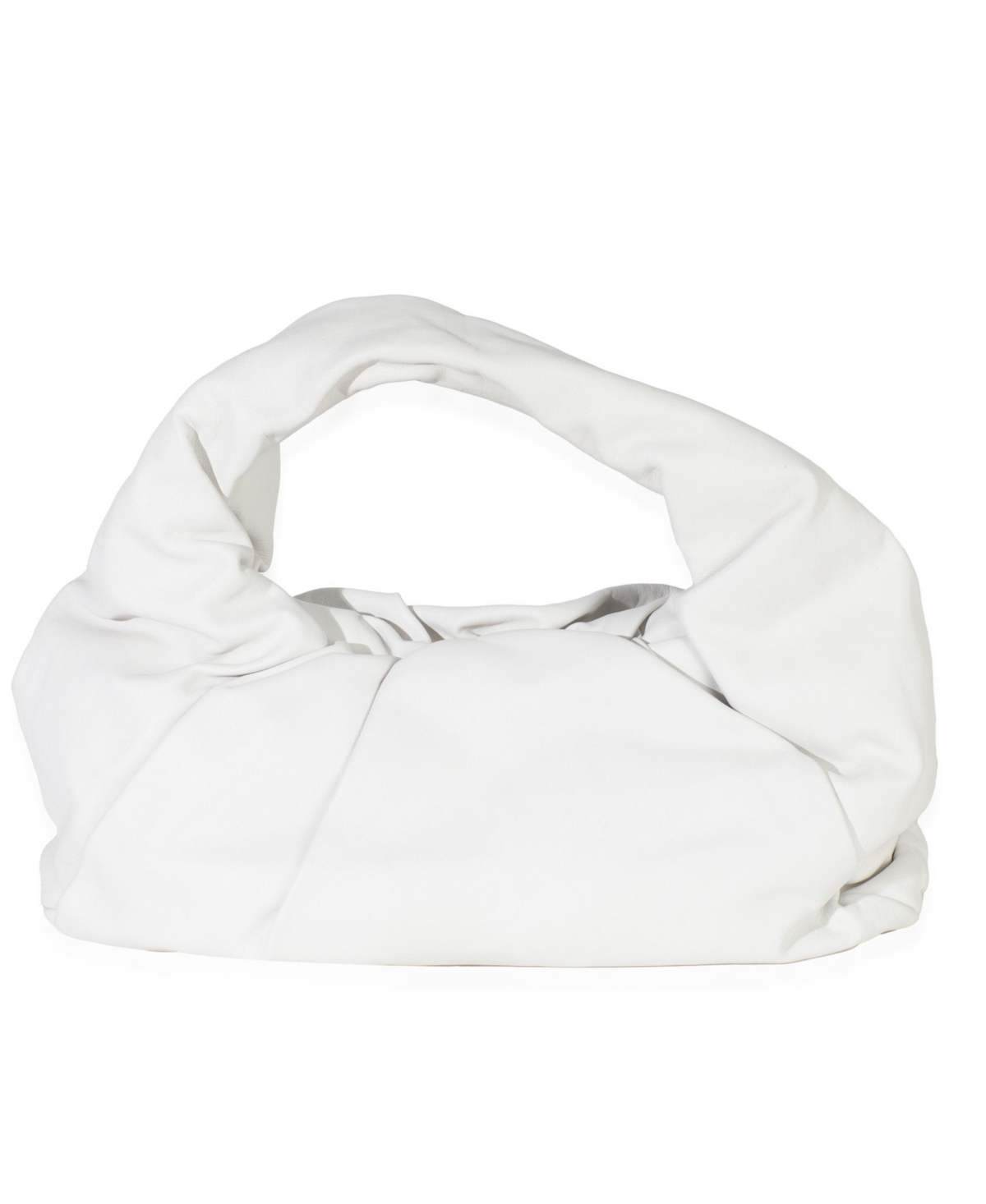 Click here for Pre-Owned Bottega Veneta White Smooth Butter Calfs... prices