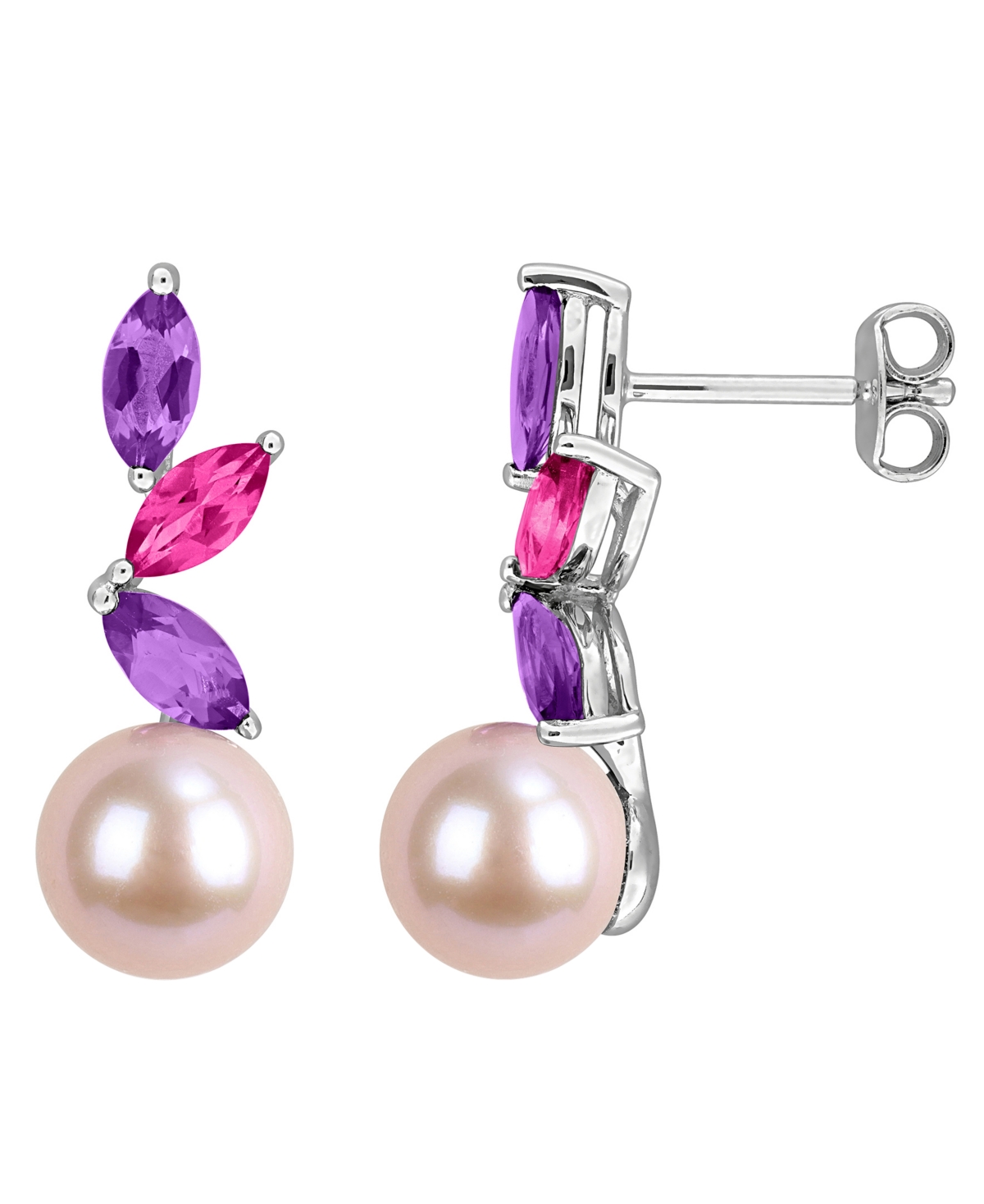 Click here for Macys Cultured Freshwater Pearl  Pink Amethyst (1... prices