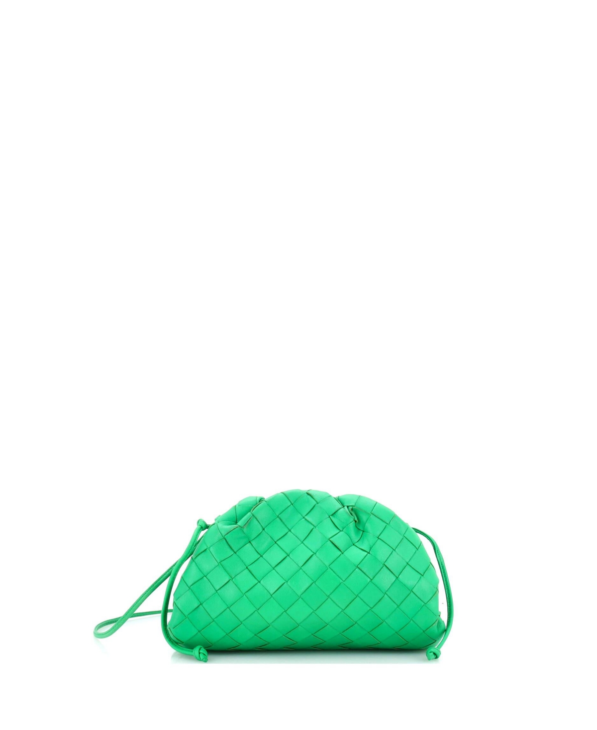 Click here for Pre-Owned Bottega Veneta Mini The Pouch Intrecciat... prices