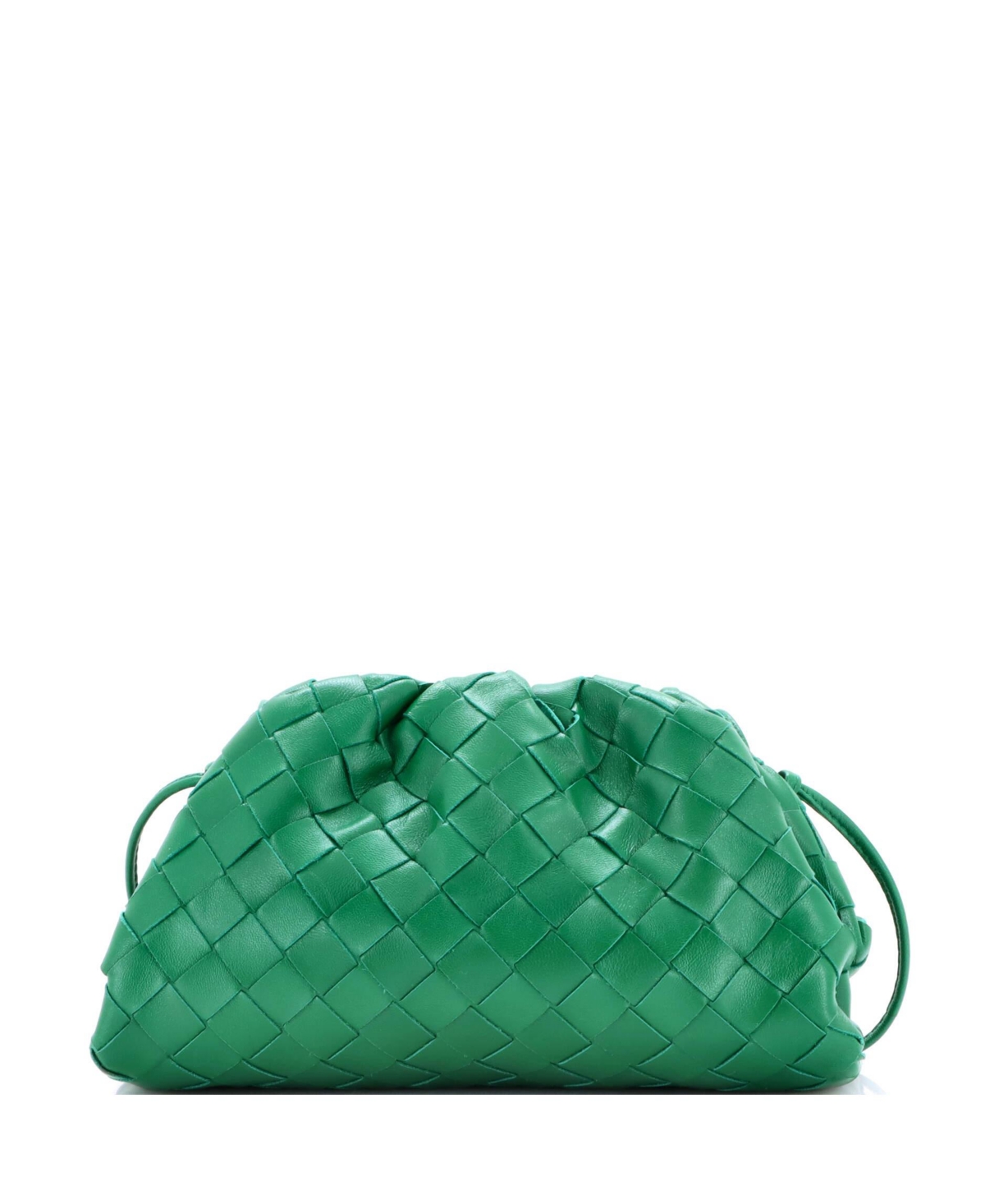 Click here for Pre-Owned Bottega Veneta Mini The Pouch Intrecciat... prices
