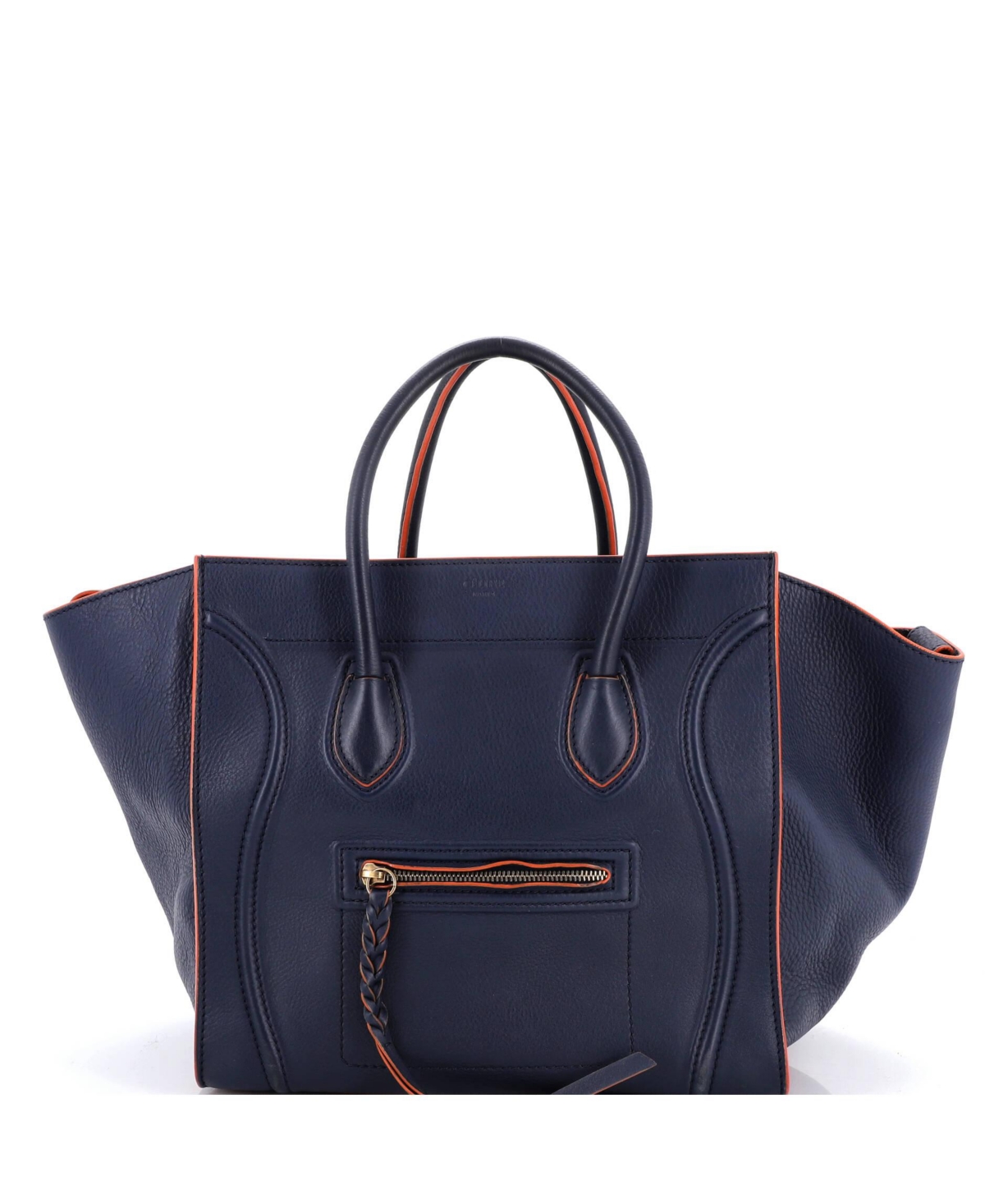 Click here for Pre-Owned Celine Medium Phantom Bag Grainy Leather... prices