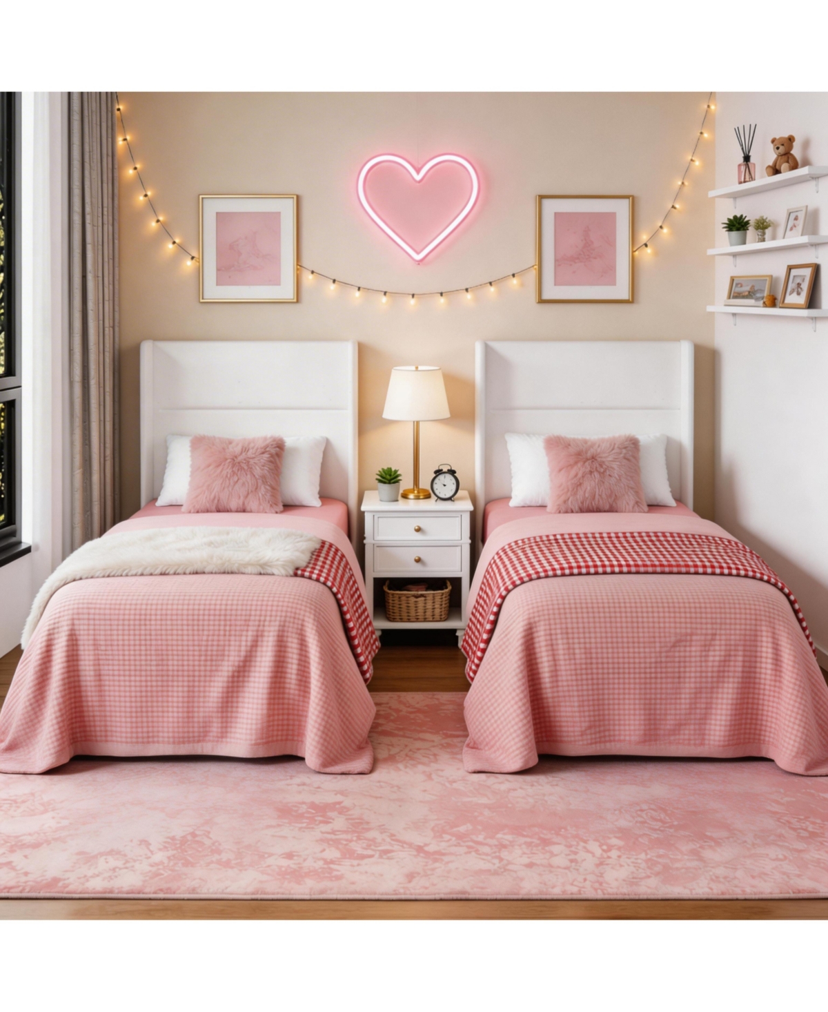 Click here for gaomon Set of 2 Twin Size Bed Frame with Wingback... prices